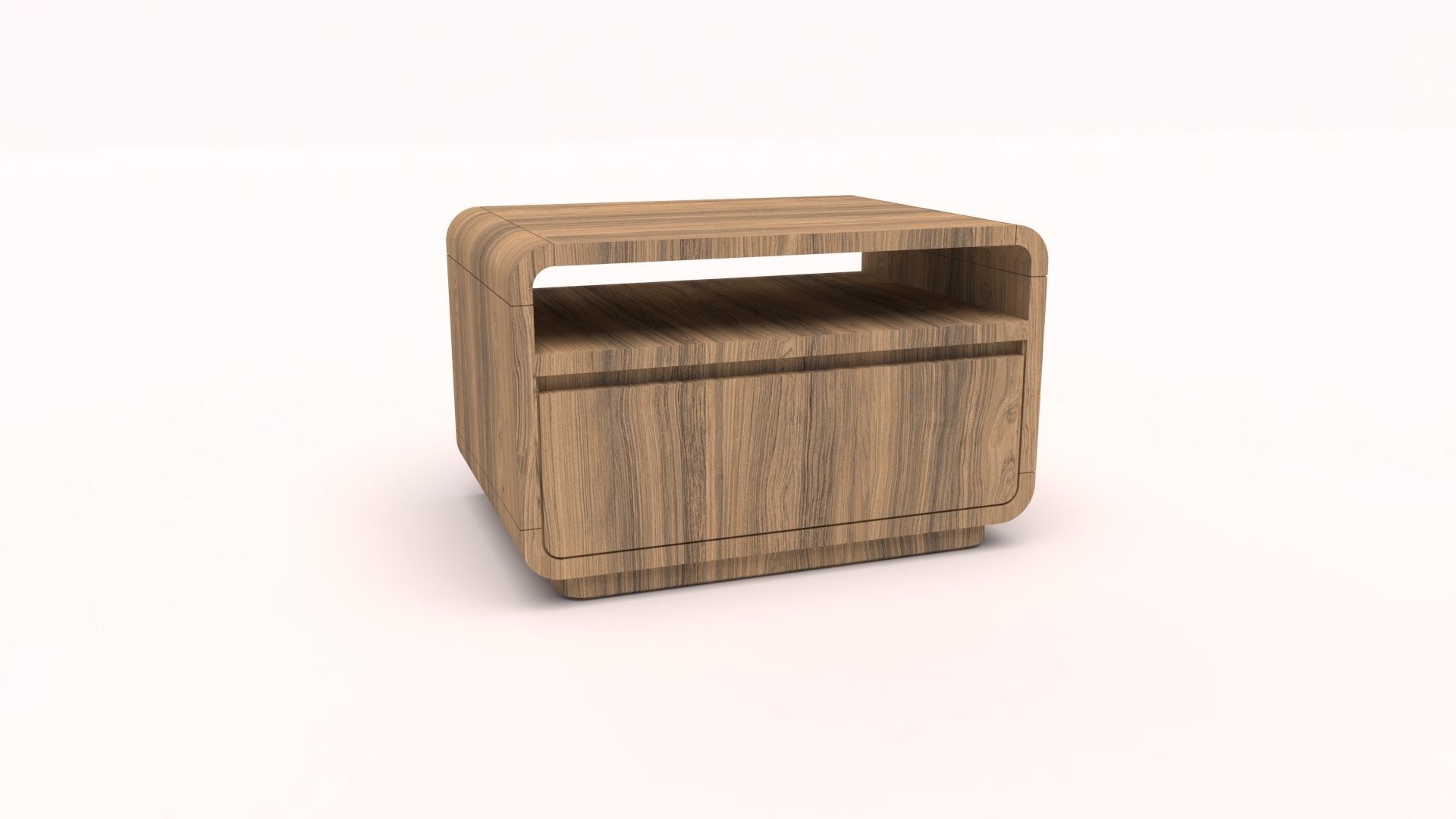 Wooden Night Stand 3d Model free 3D model | CGTrader