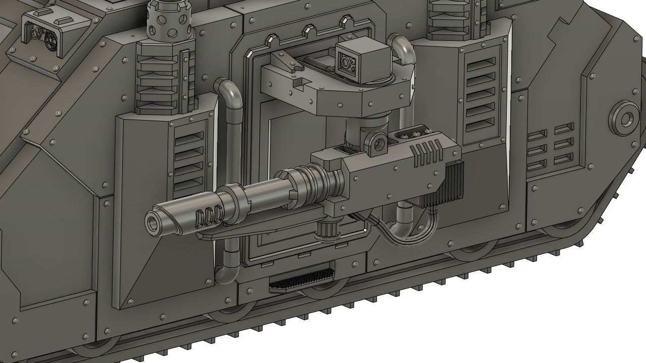 RHINO MK XIX MODULAR VECHICLE 3D model 3D printable | CGTrader