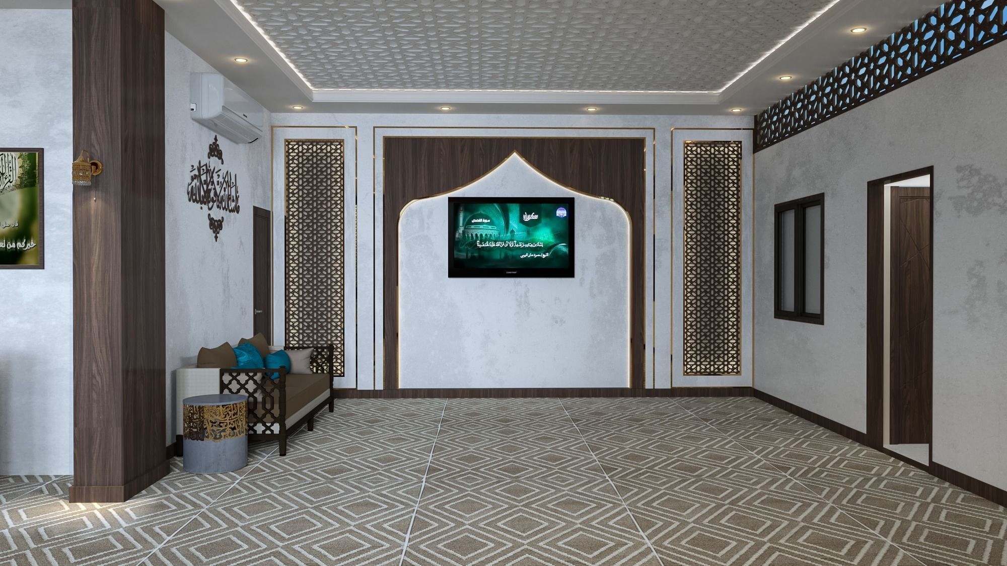 islamic design 3D model | CGTrader