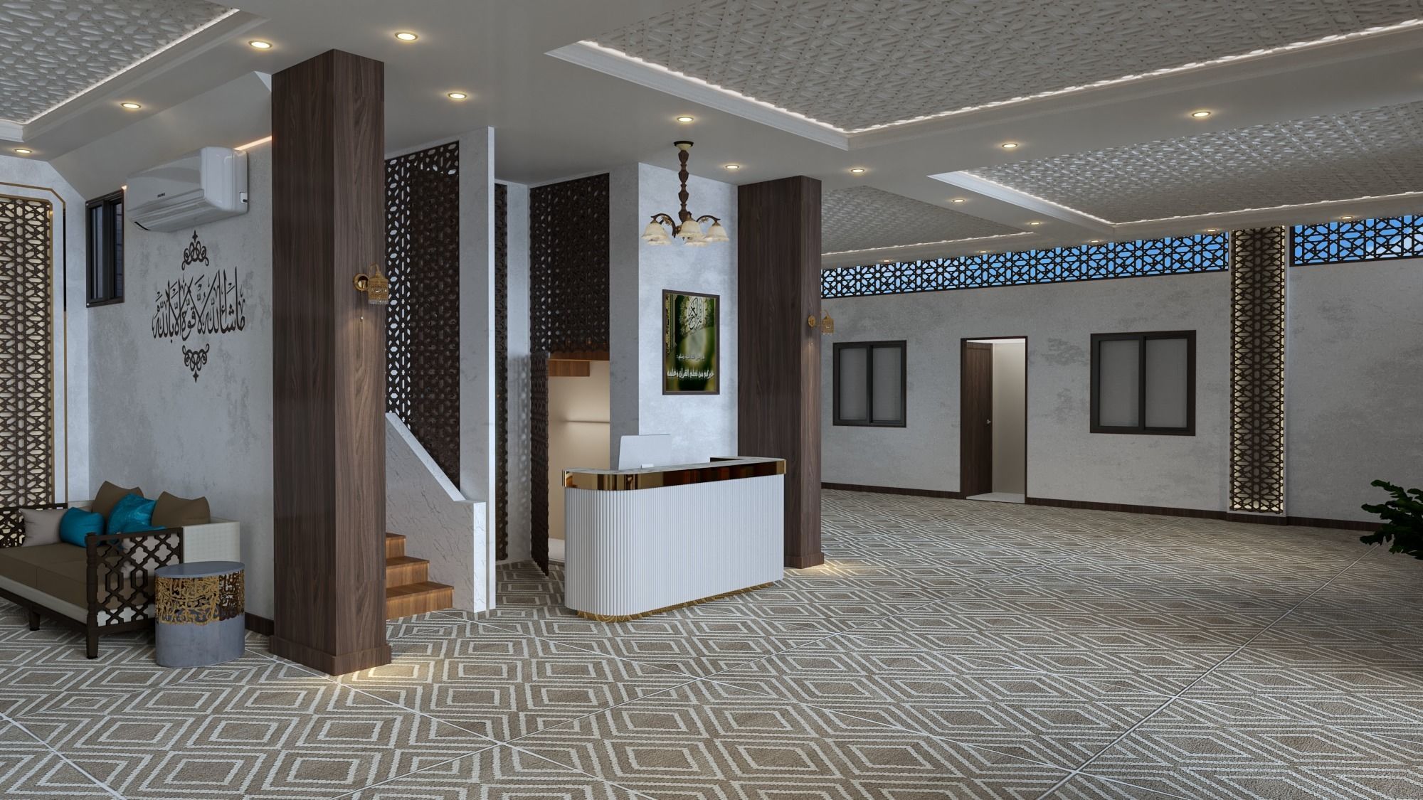 islamic design 3D model | CGTrader