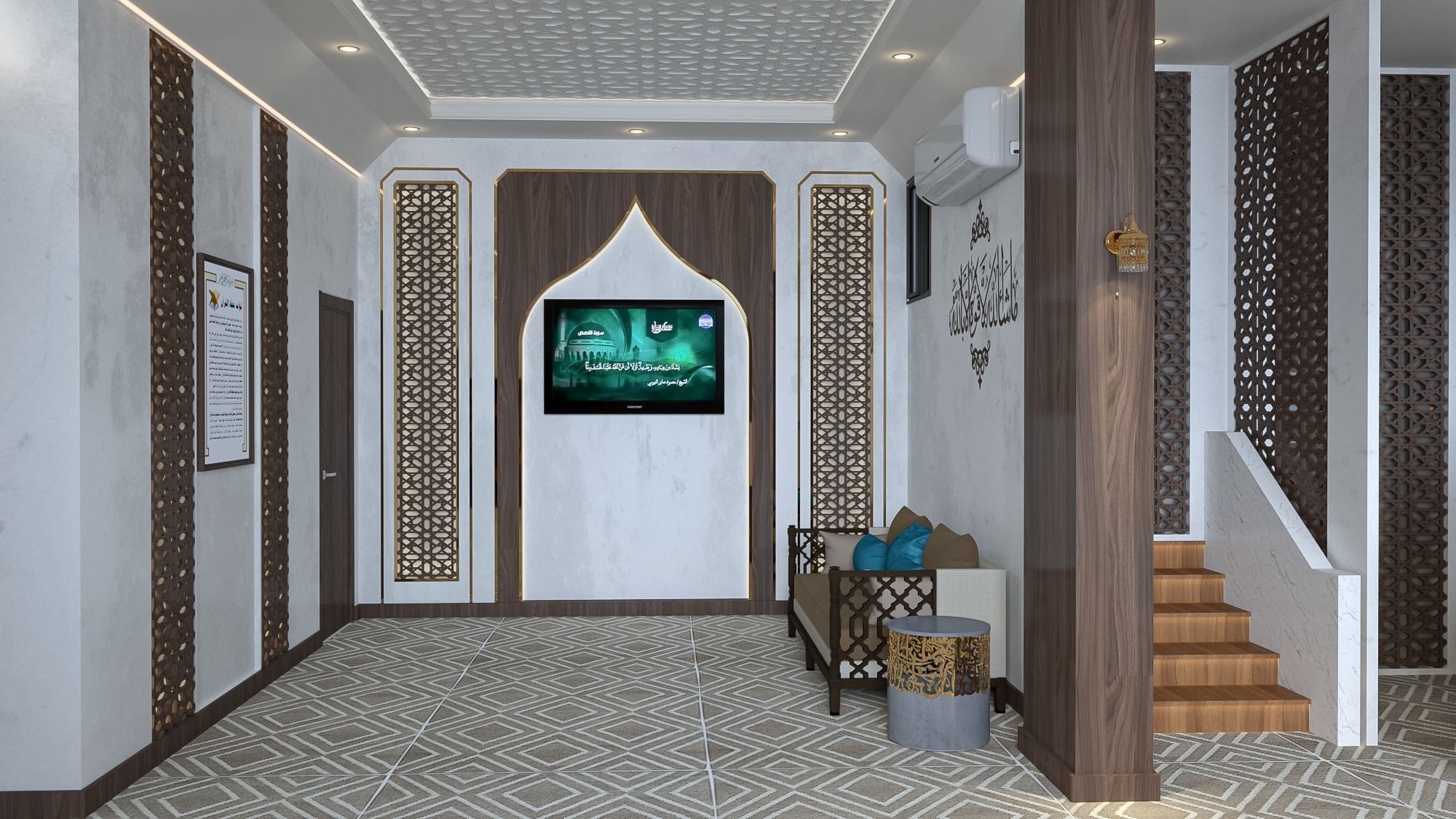 islamic design 3D model | CGTrader
