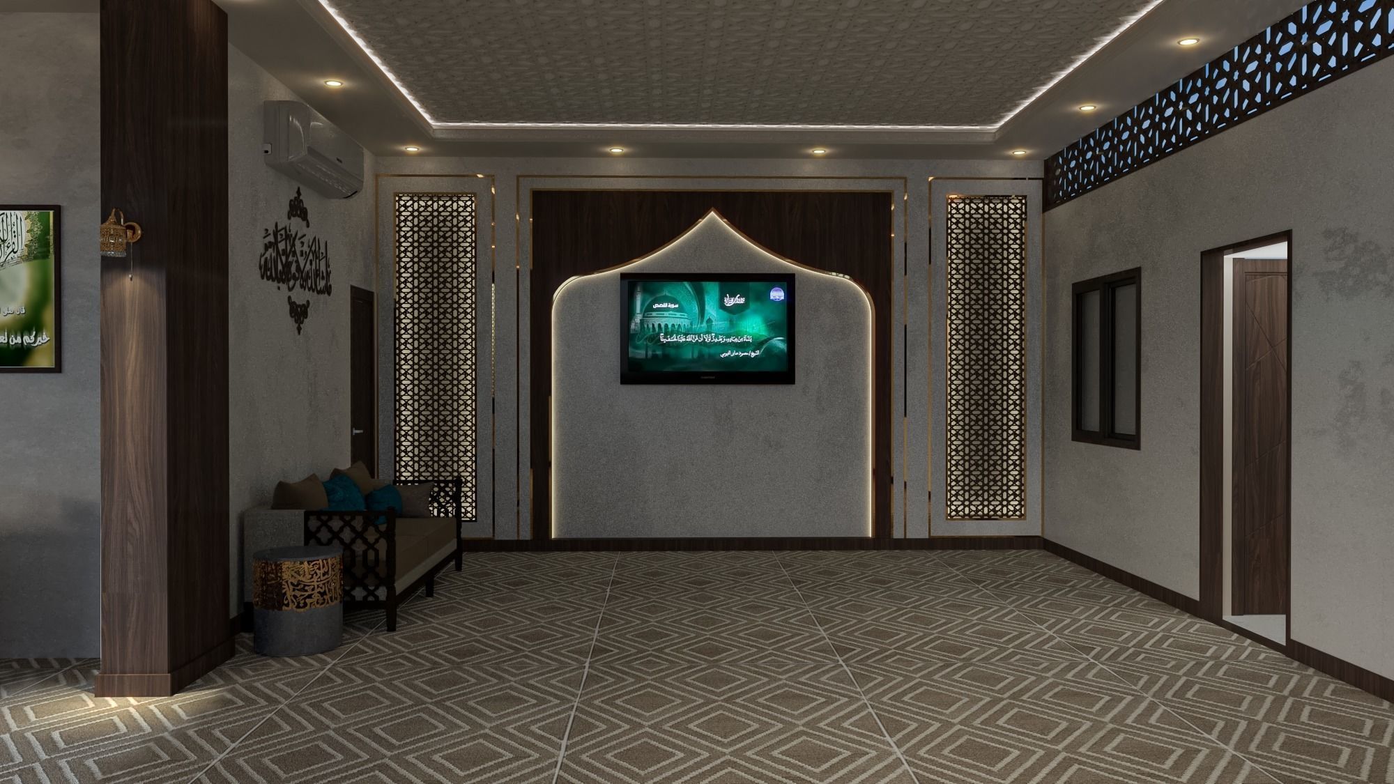 islamic design 3D model | CGTrader