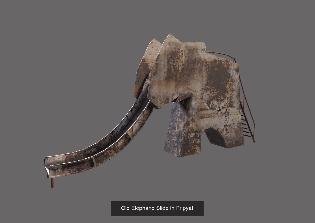 3D Model Collection Chernobyl-Pripyat Items VR / AR / low-poly | CGTrader