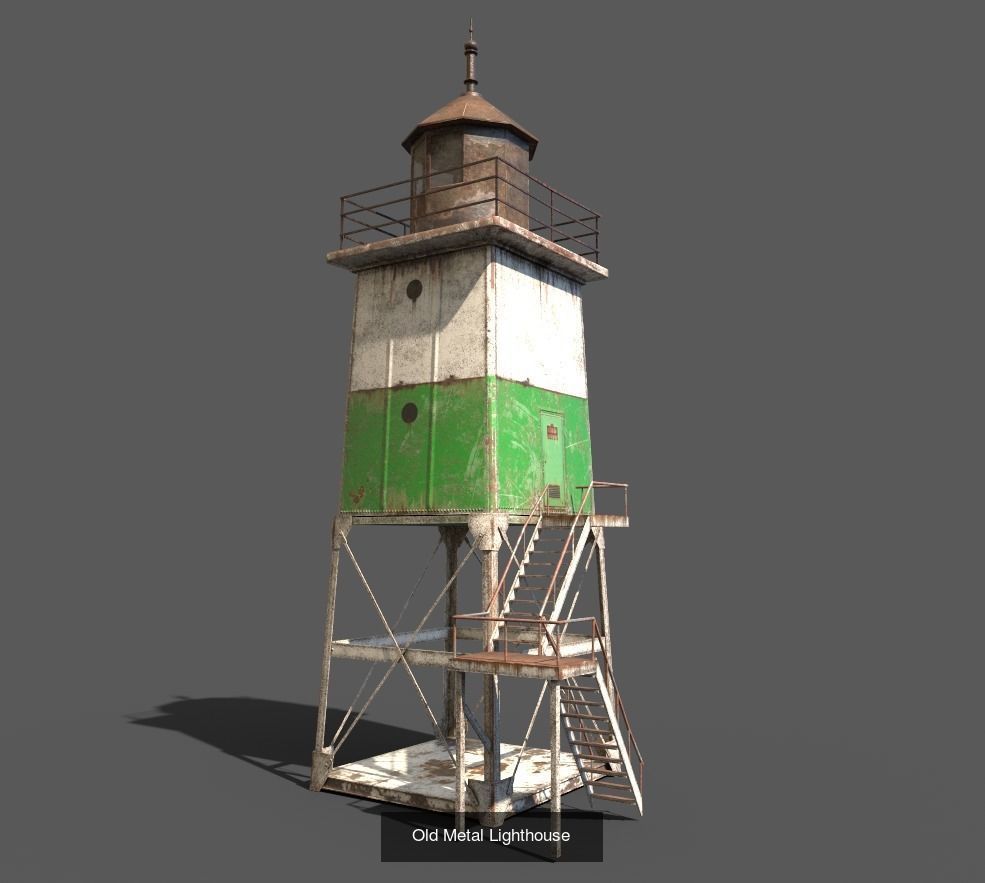 3D Model Collection Post-Apocalyptic Objects VR / AR / low-poly | CGTrader