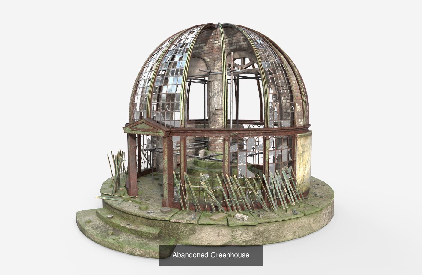Abandoned Structures 3D Model Collection | CGTrader