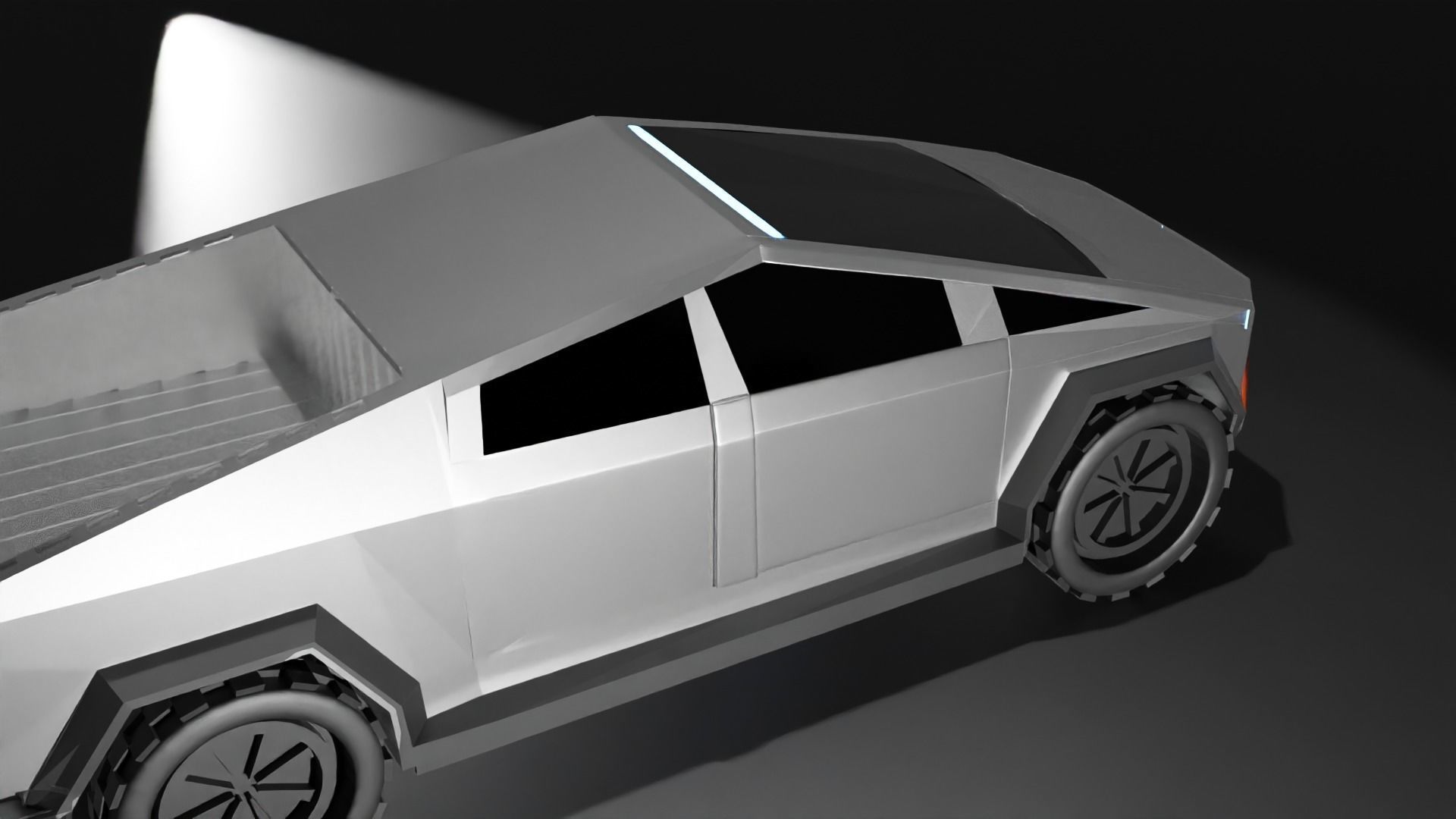 3D model CYBERTRUCK Modle VR / AR / low-poly | CGTrader