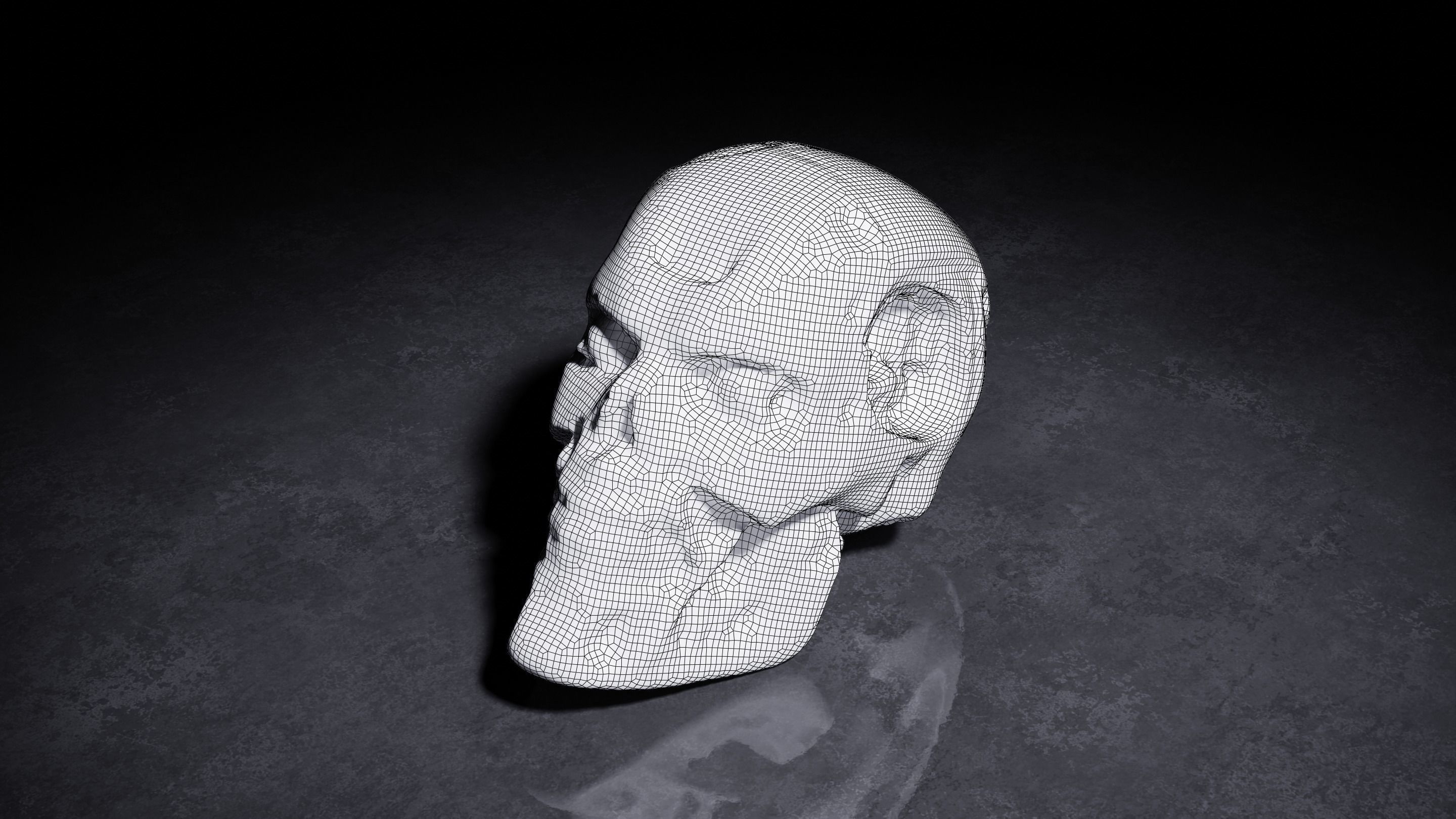 Terminator T-800 Metal Skull Modified Scan 3D model | CGTrader