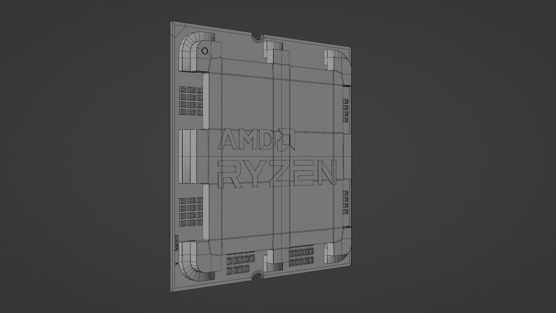 AMD Ryzen 9 7950X free VR / AR / low-poly 3D model | CGTrader