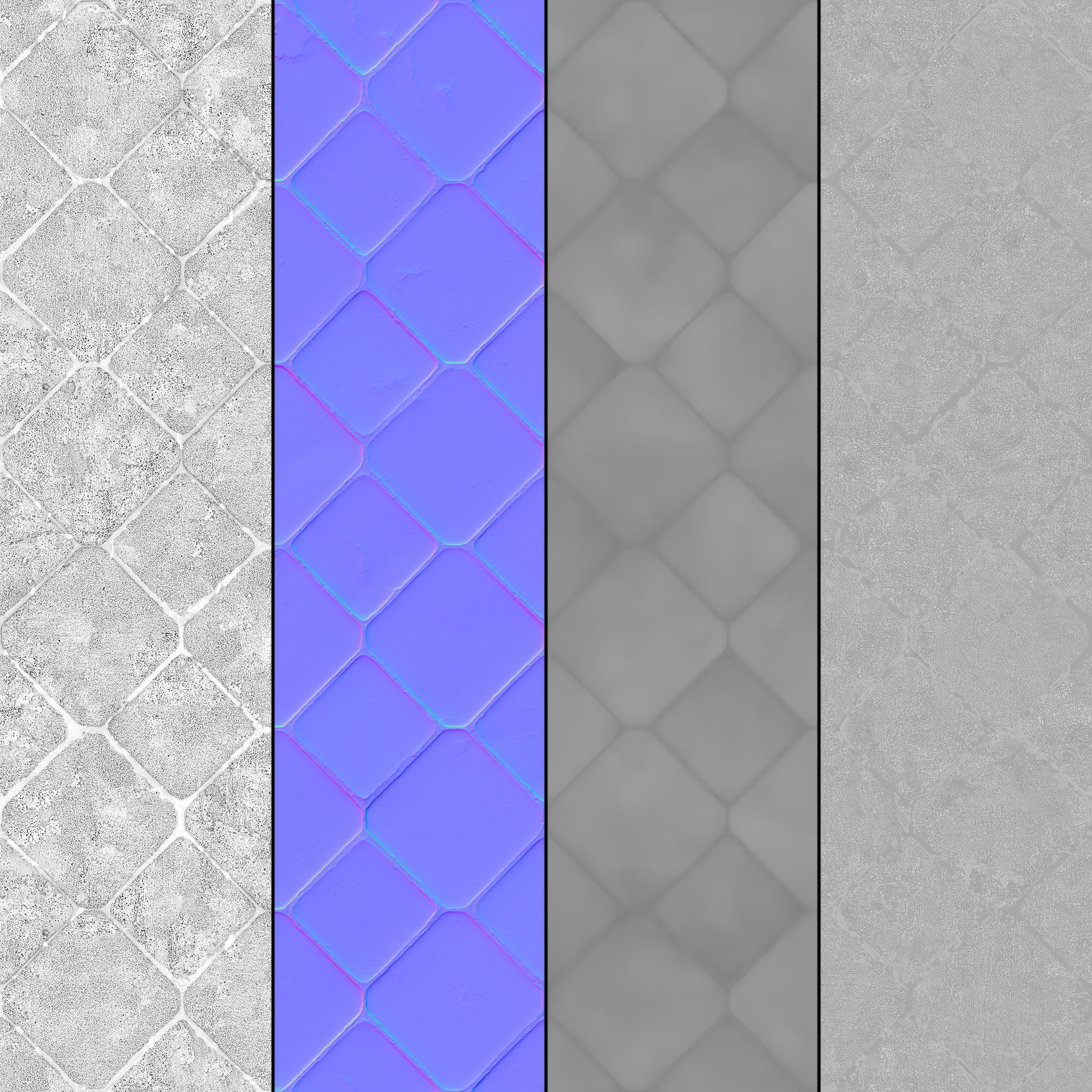 Texture Mrf Pavement Set06 VR / AR / low-poly | CGTrader