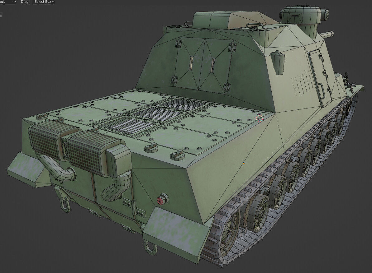 Ho-Ri III 3D model | CGTrader