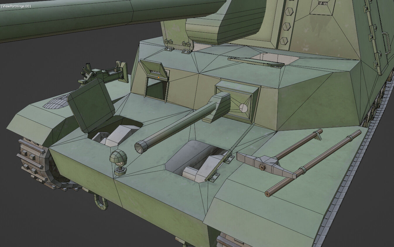 Ho-Ri III 3D model | CGTrader