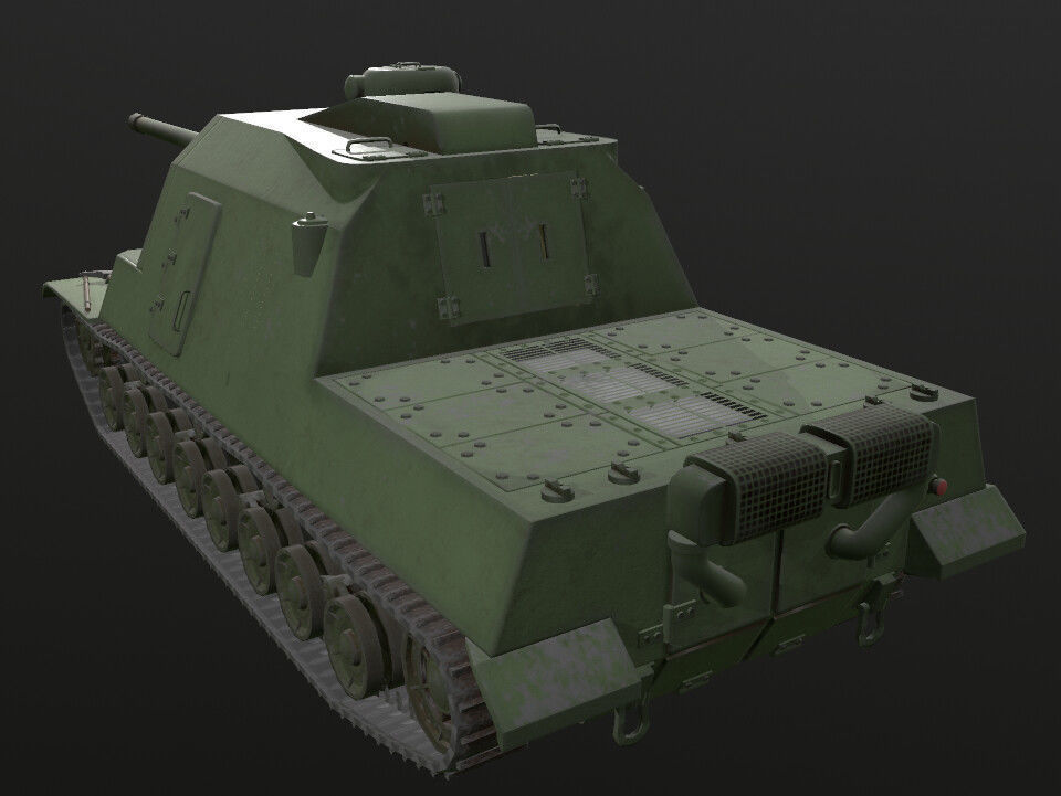 Ho-Ri III 3D model | CGTrader
