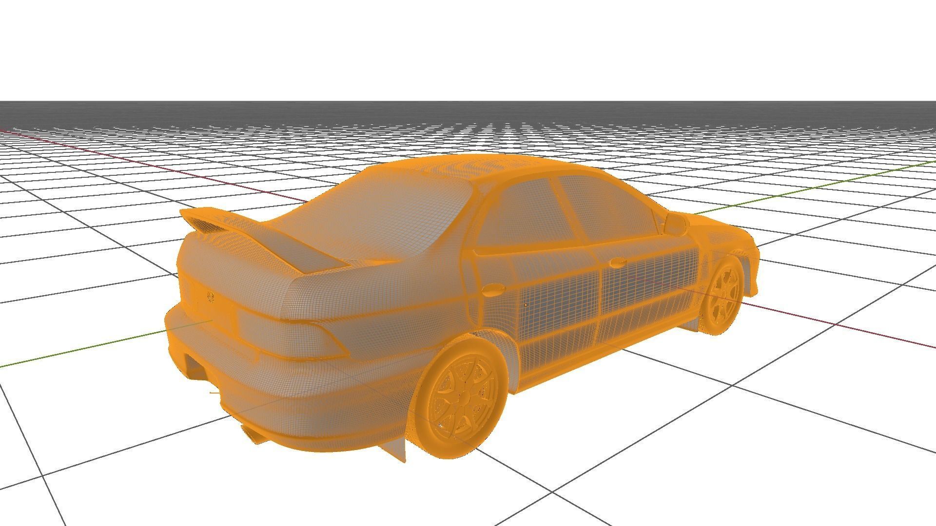 Honda Integra Type R 5-Door 1995 3D Model 3D model | CGTrader