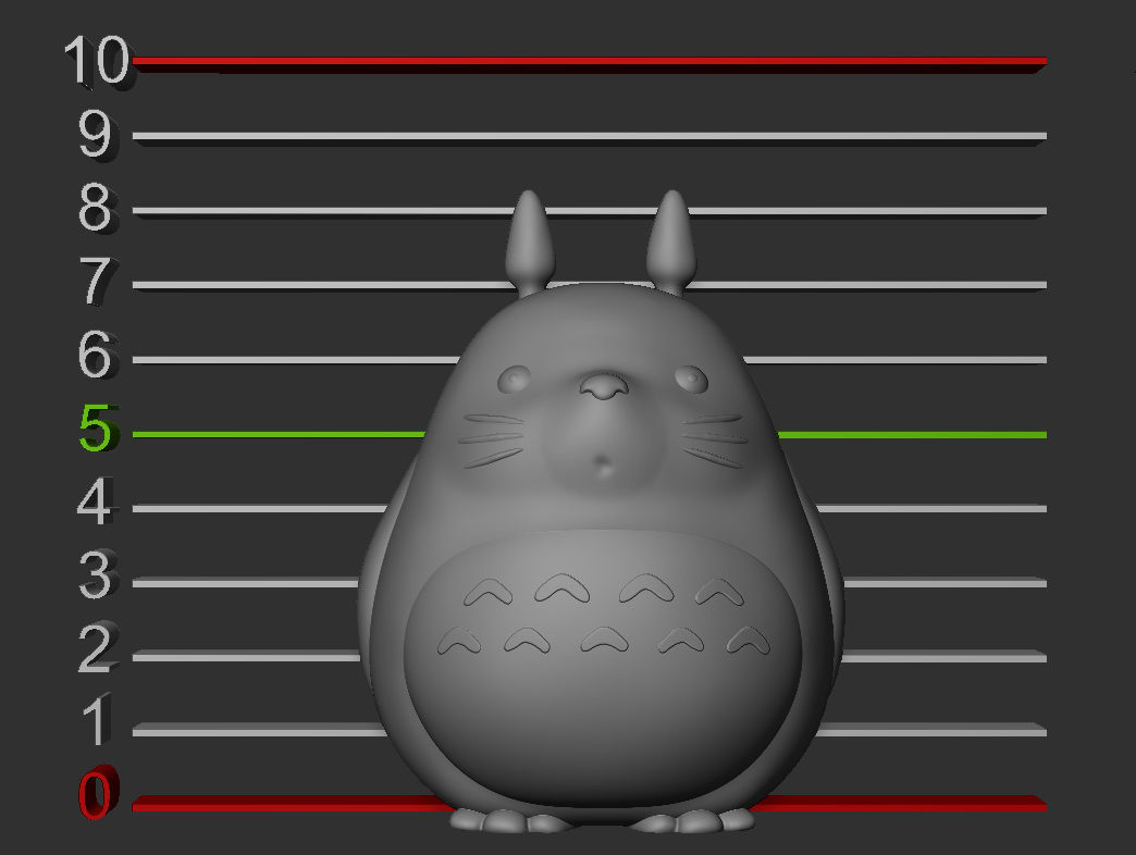 Totoro Christmas Tree Ornament 3D model 3D printable | CGTrader