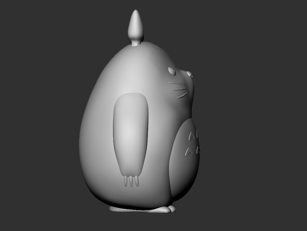 Totoro Christmas Tree Ornament 3D model 3D printable | CGTrader