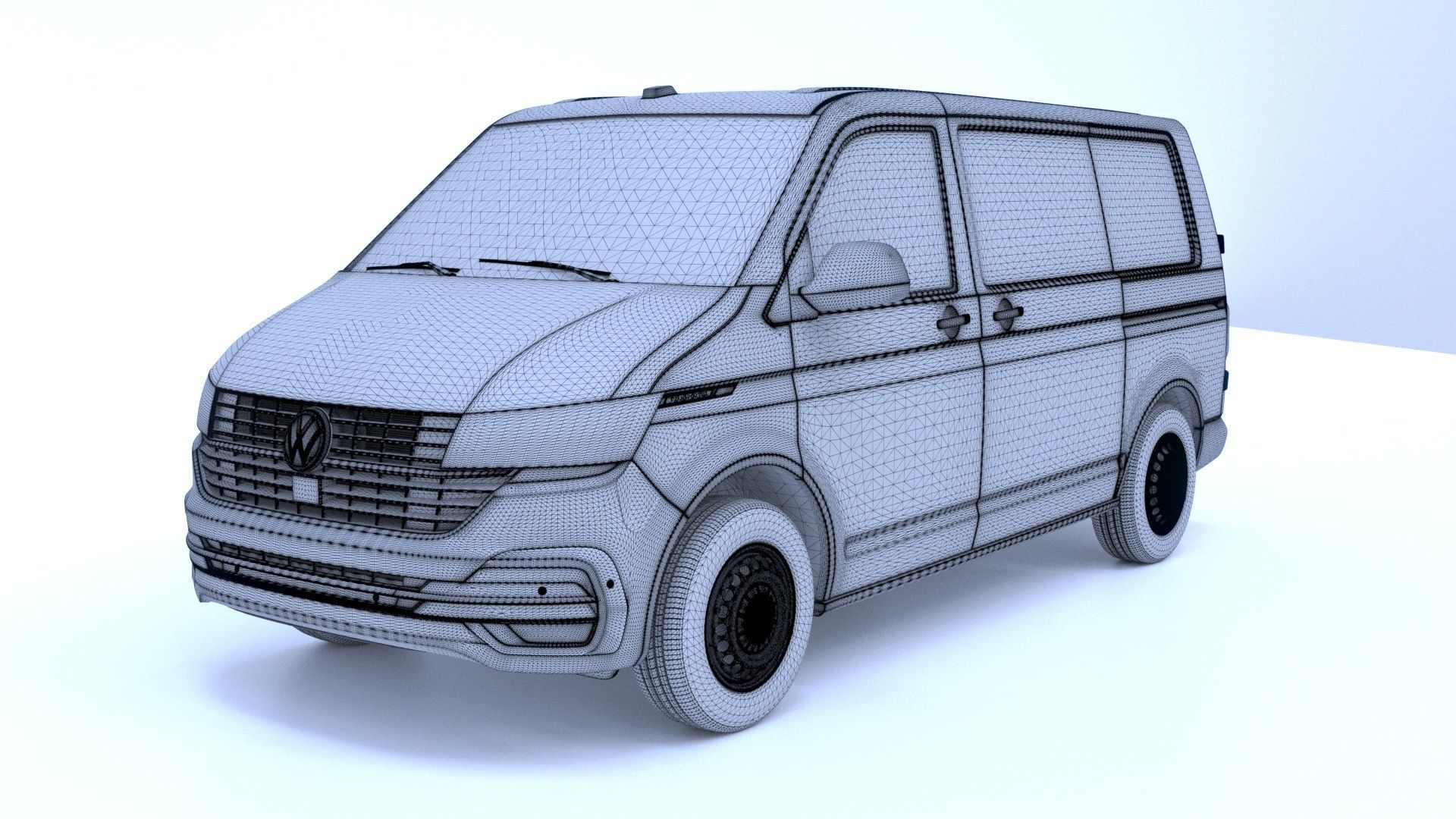 Transporter T61 High Quality Best Model 3D model | CGTrader