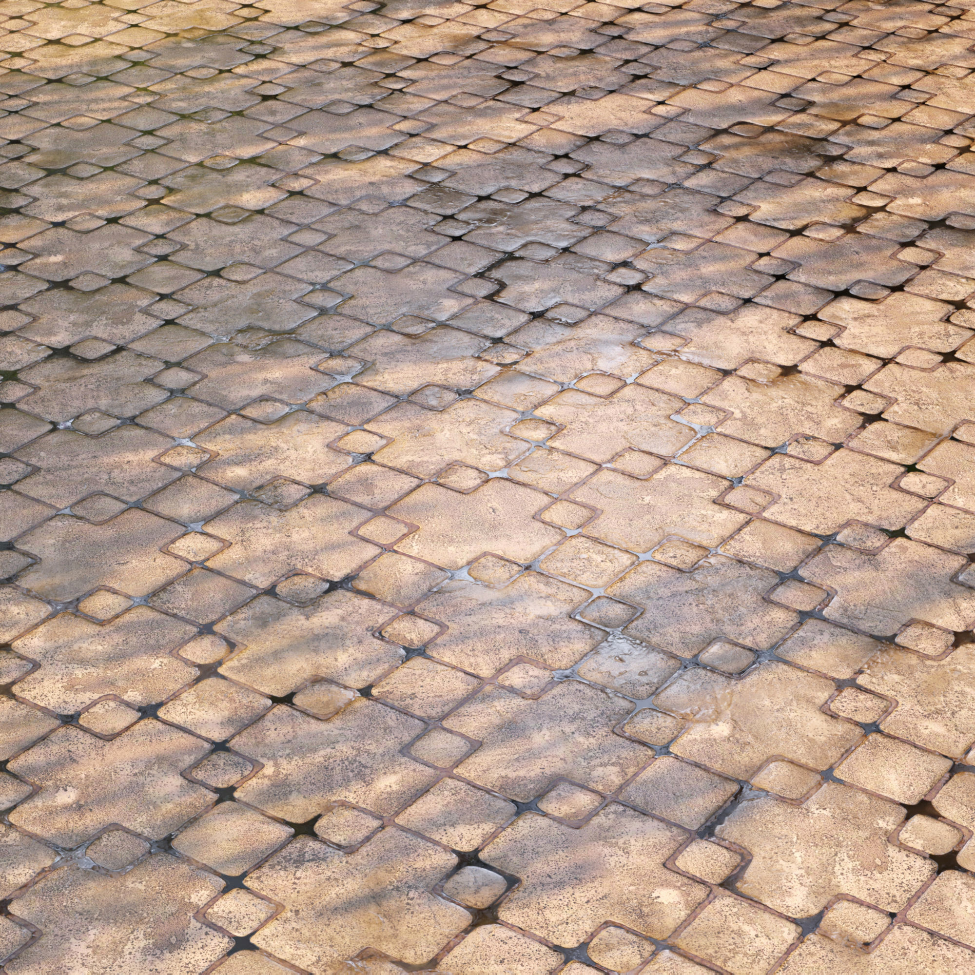 Texture Mrf Wet Pavement Set07 VR / AR / low-poly | CGTrader