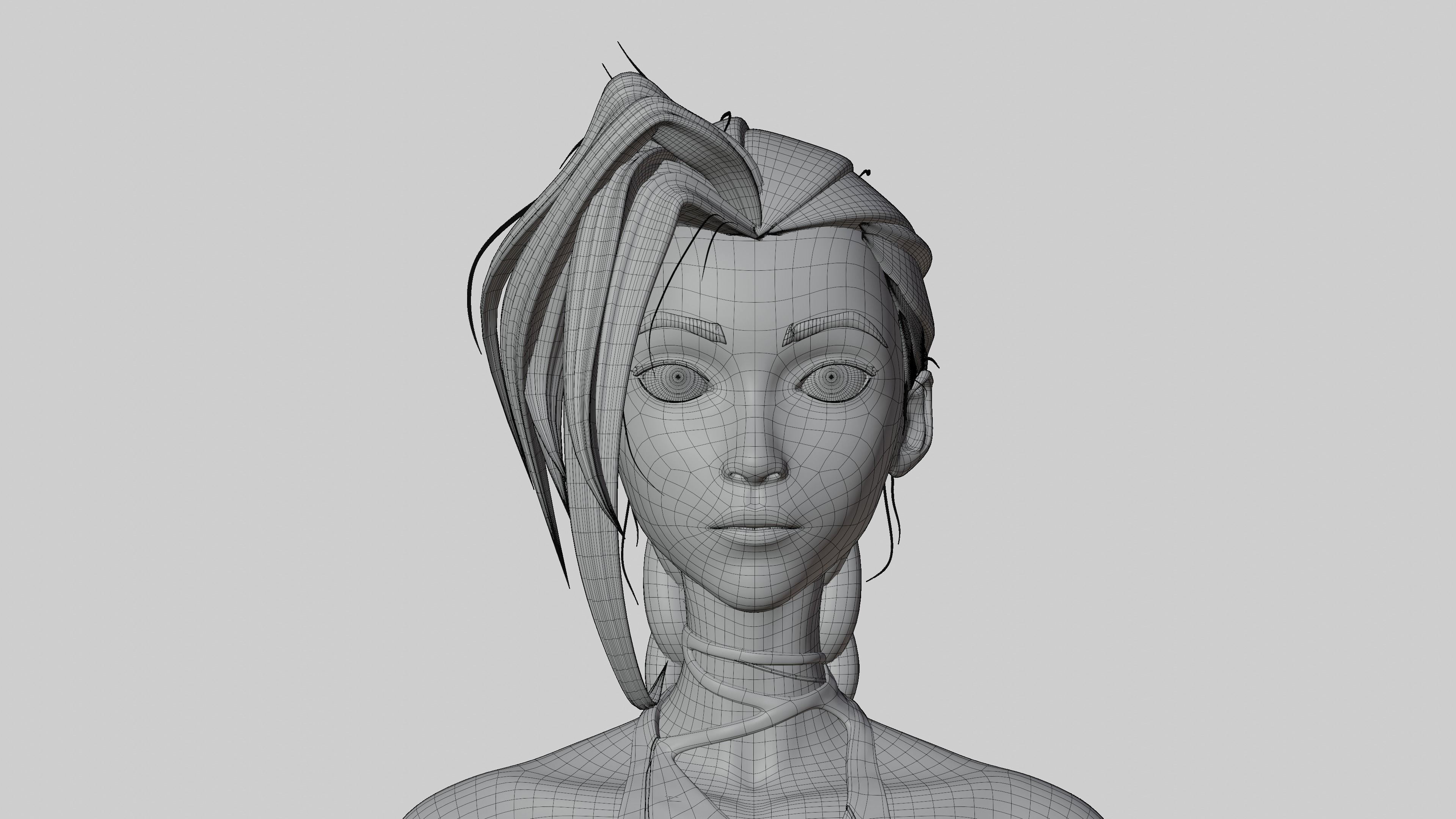 Arcane Jinx 3D model rigged | CGTrader