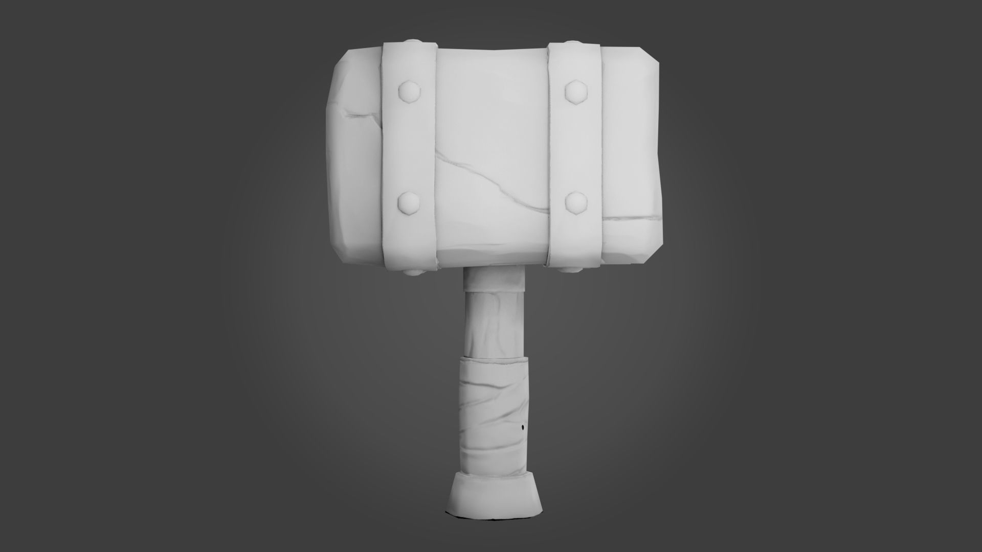 3D model Stylized Hammer Game Asset VR / AR / low-poly | CGTrader