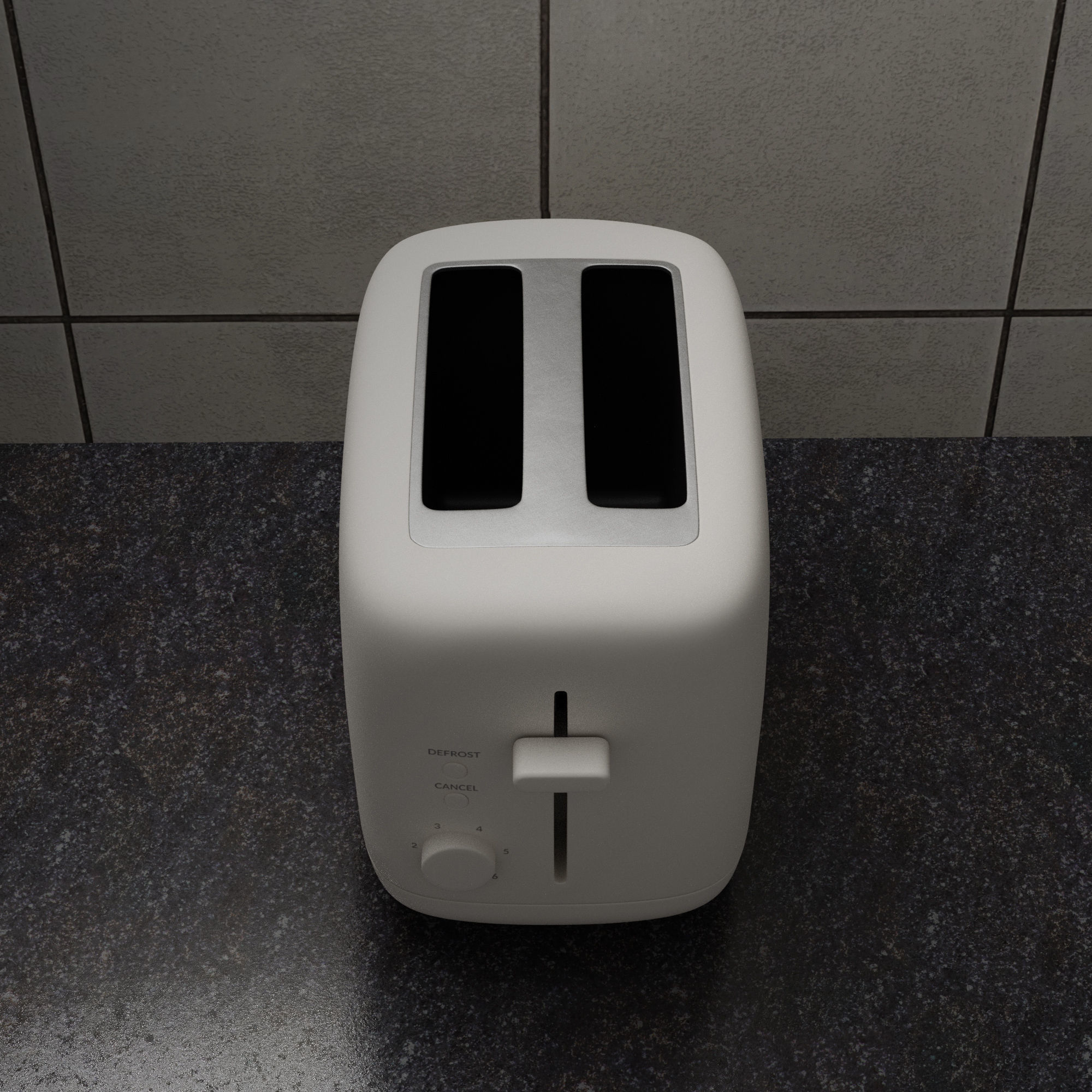 Muji Toaster 3D model | CGTrader