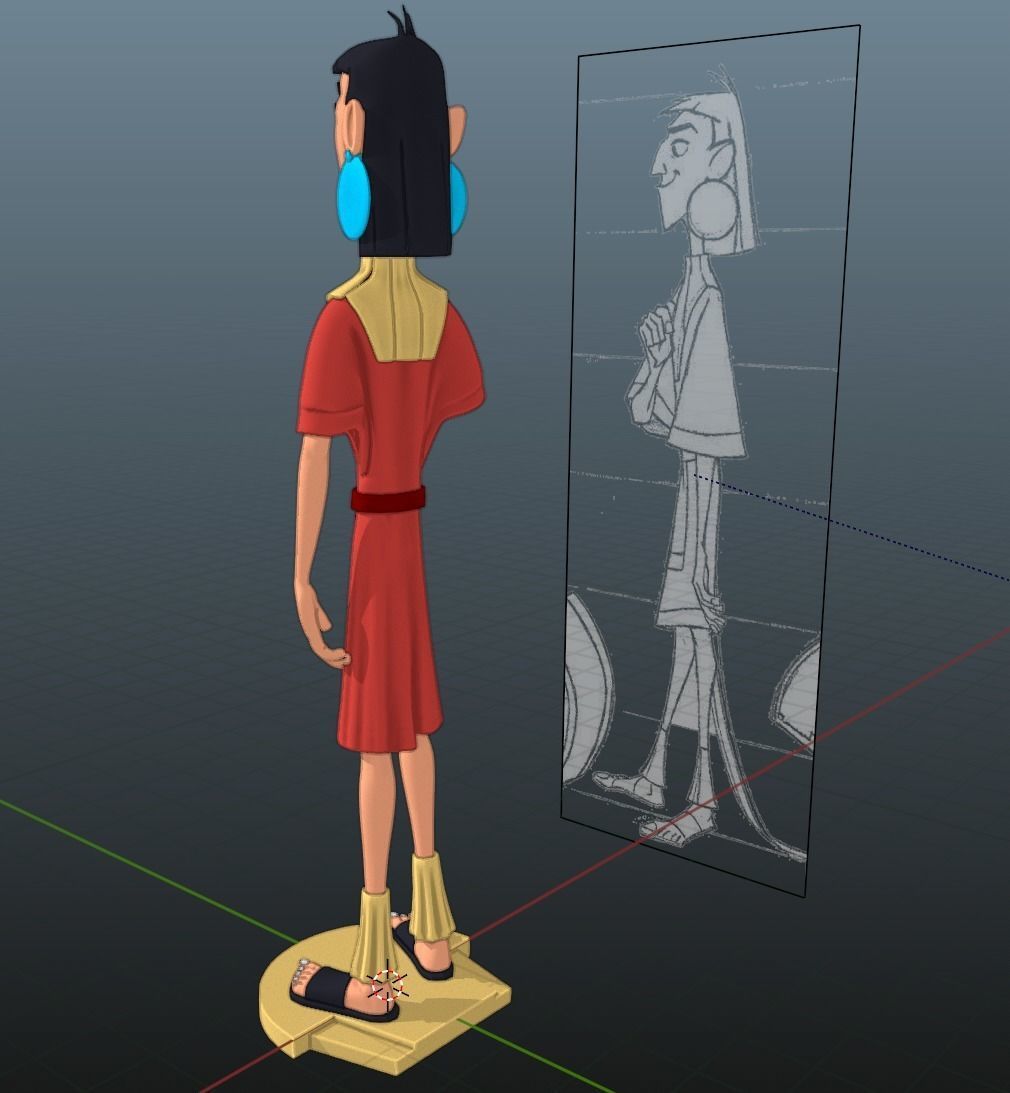 Emperor Kuzco 3D model 3D printable | CGTrader