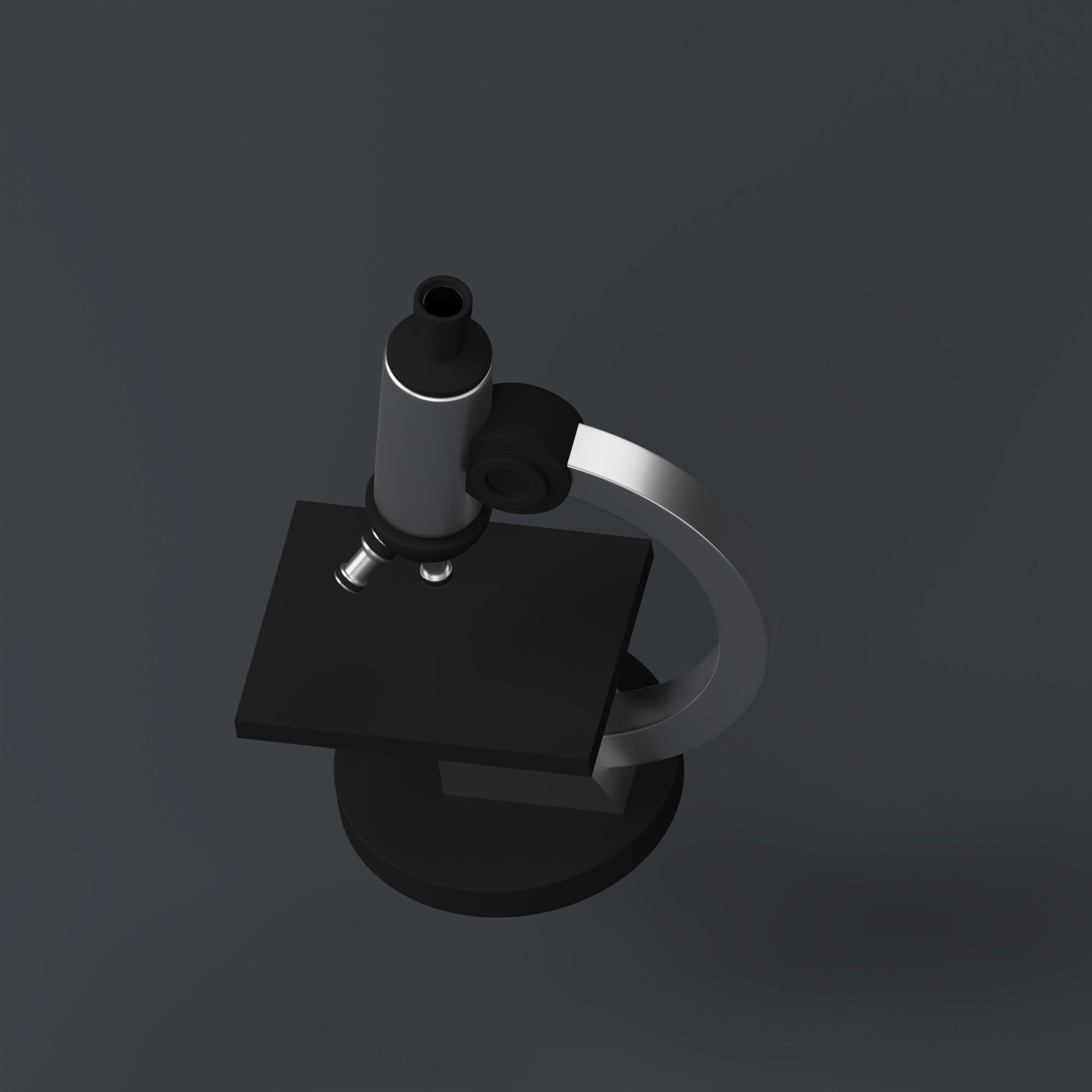 3D model Microscope - stylized icon VR / AR / low-poly | CGTrader