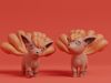 Pokemon - Vulpix and Ninetales both forms with 2 poses 3D model 3D ...