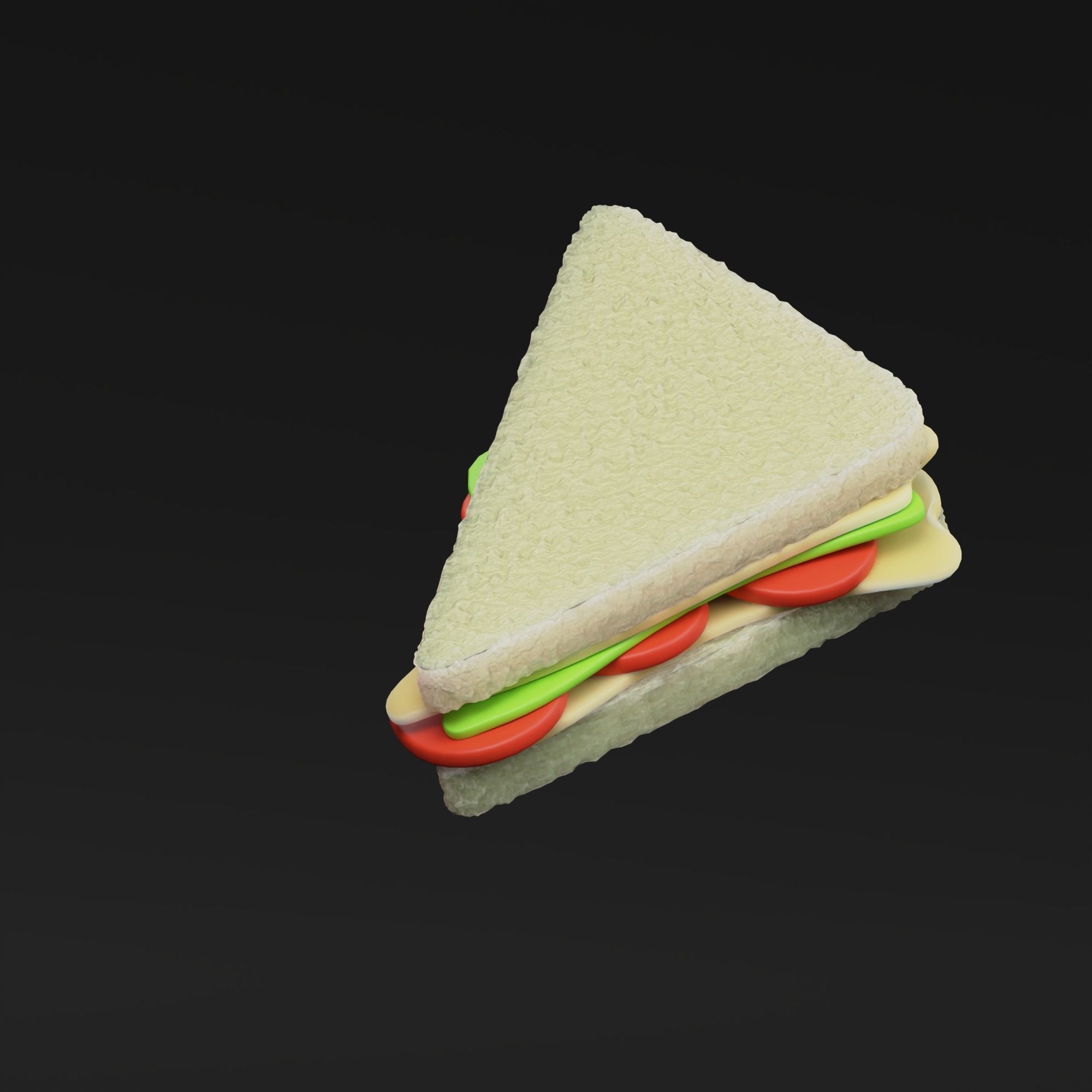 Sandwich 3D model | CGTrader