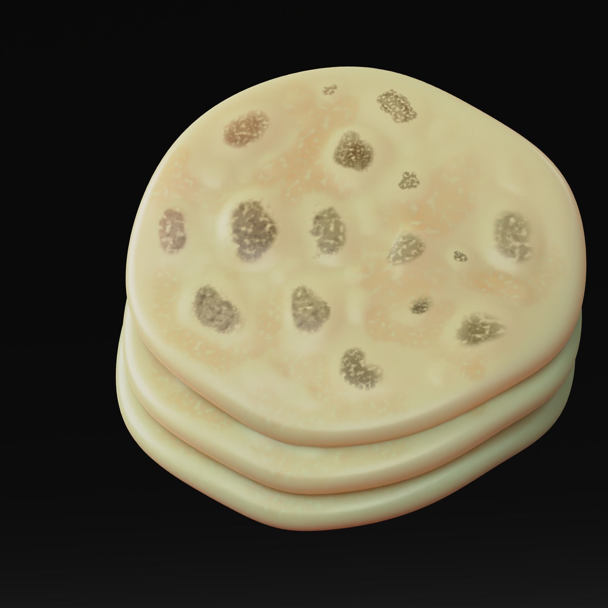Naan - Stylized 3D icon 3D model | CGTrader