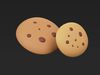 Cookies - stylized icon 3D model | CGTrader