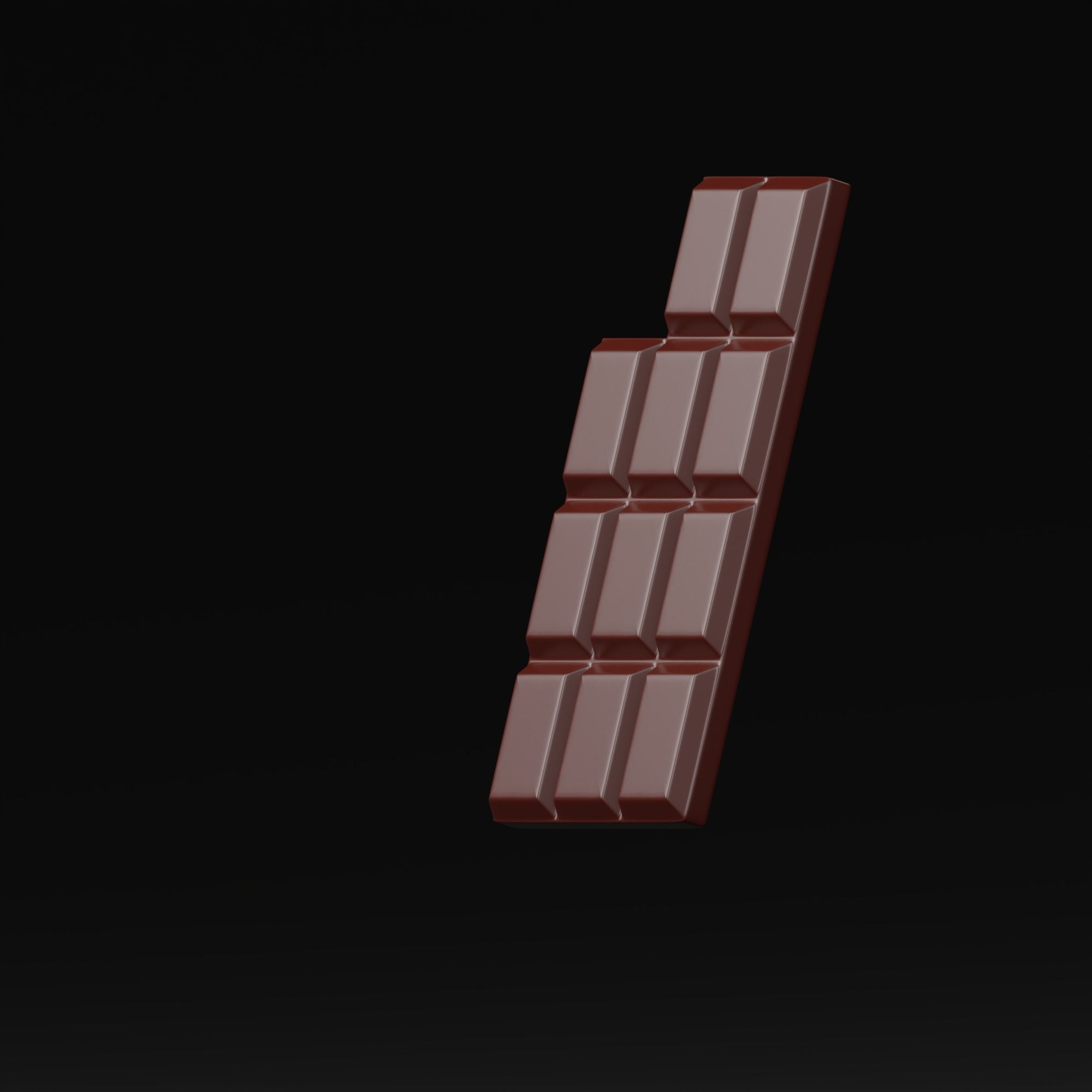 Chocolate Plain 3D model | CGTrader