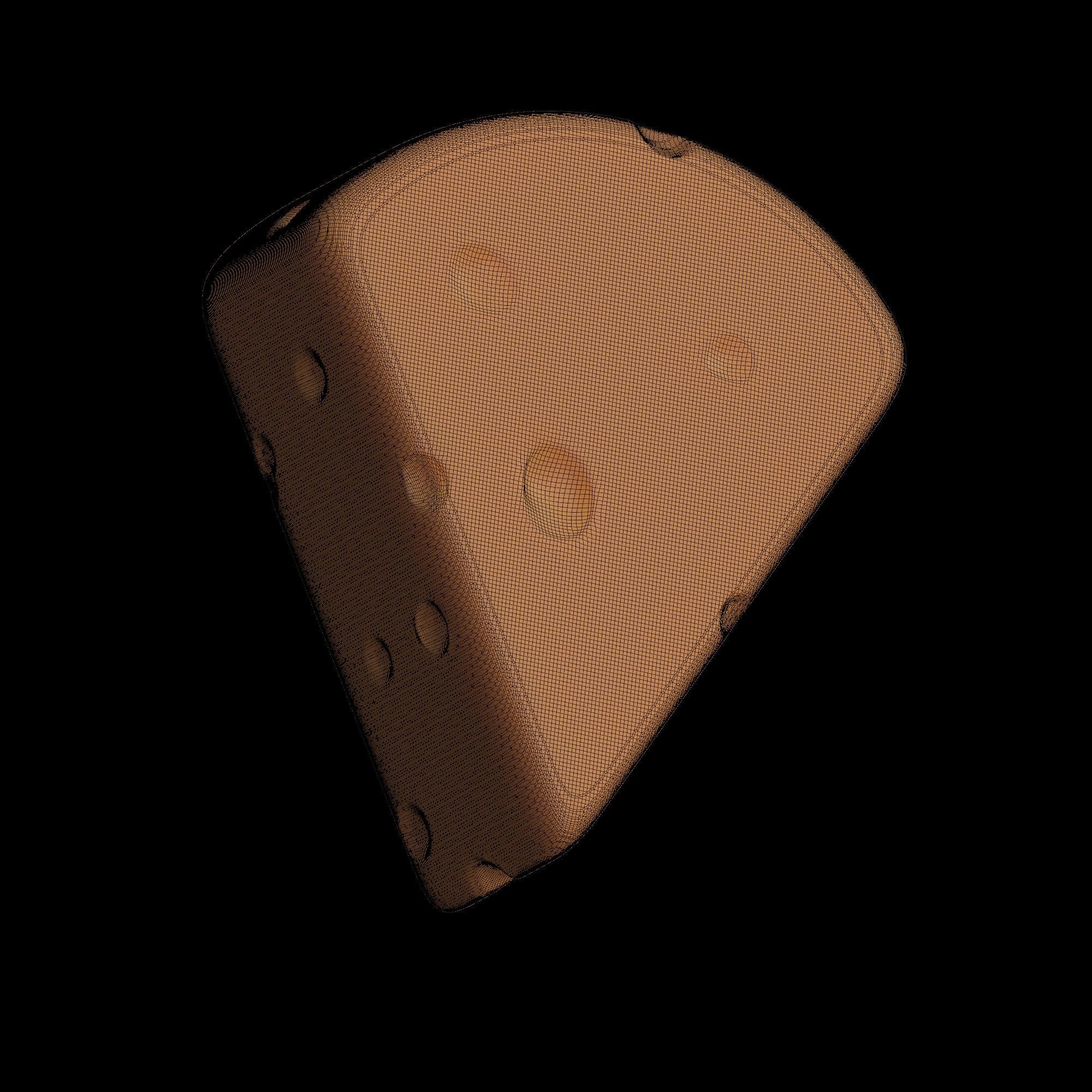 Cheese - Stylized Cartoon 3D icon 3D model | CGTrader