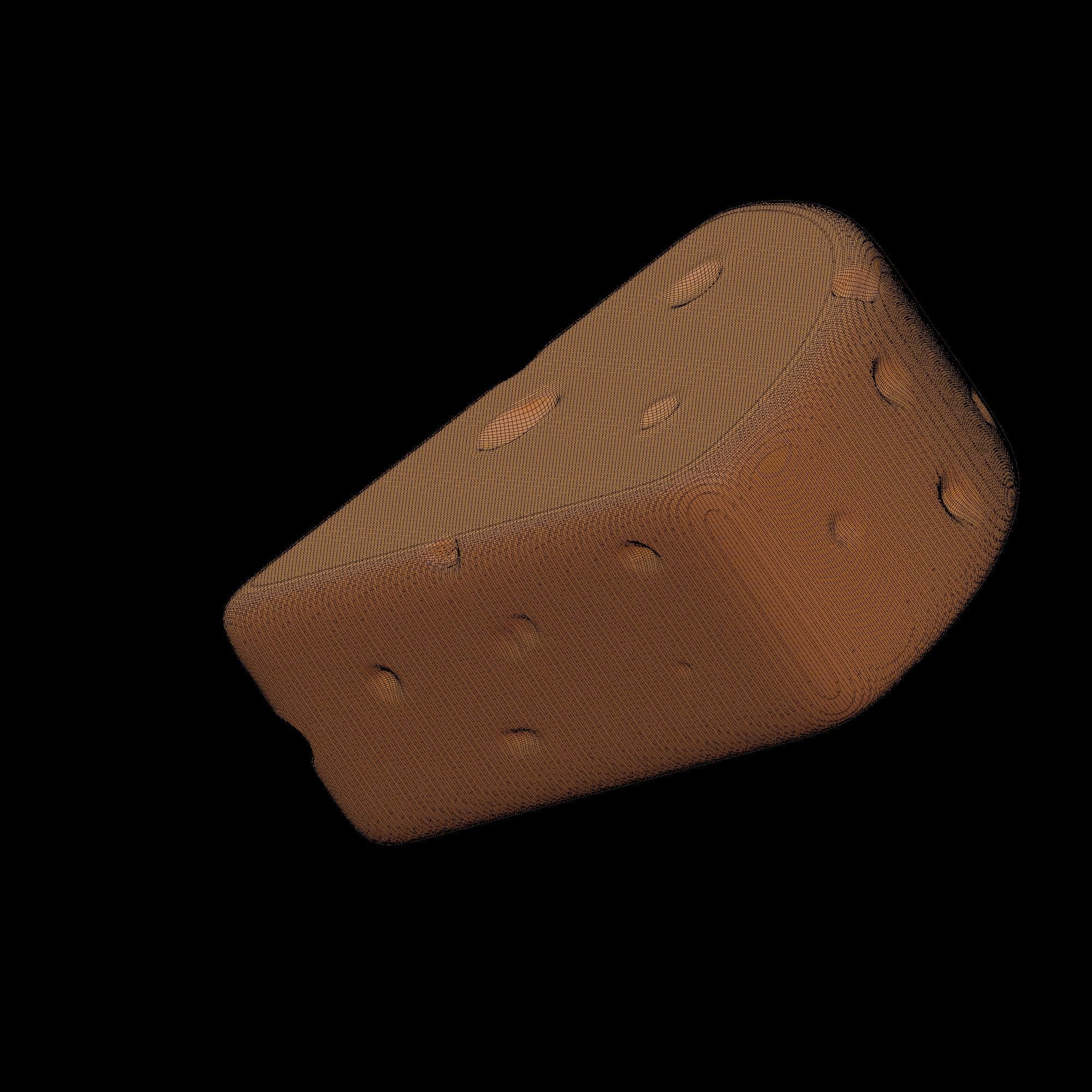 Cheese - Stylized Cartoon 3D icon 3D model | CGTrader