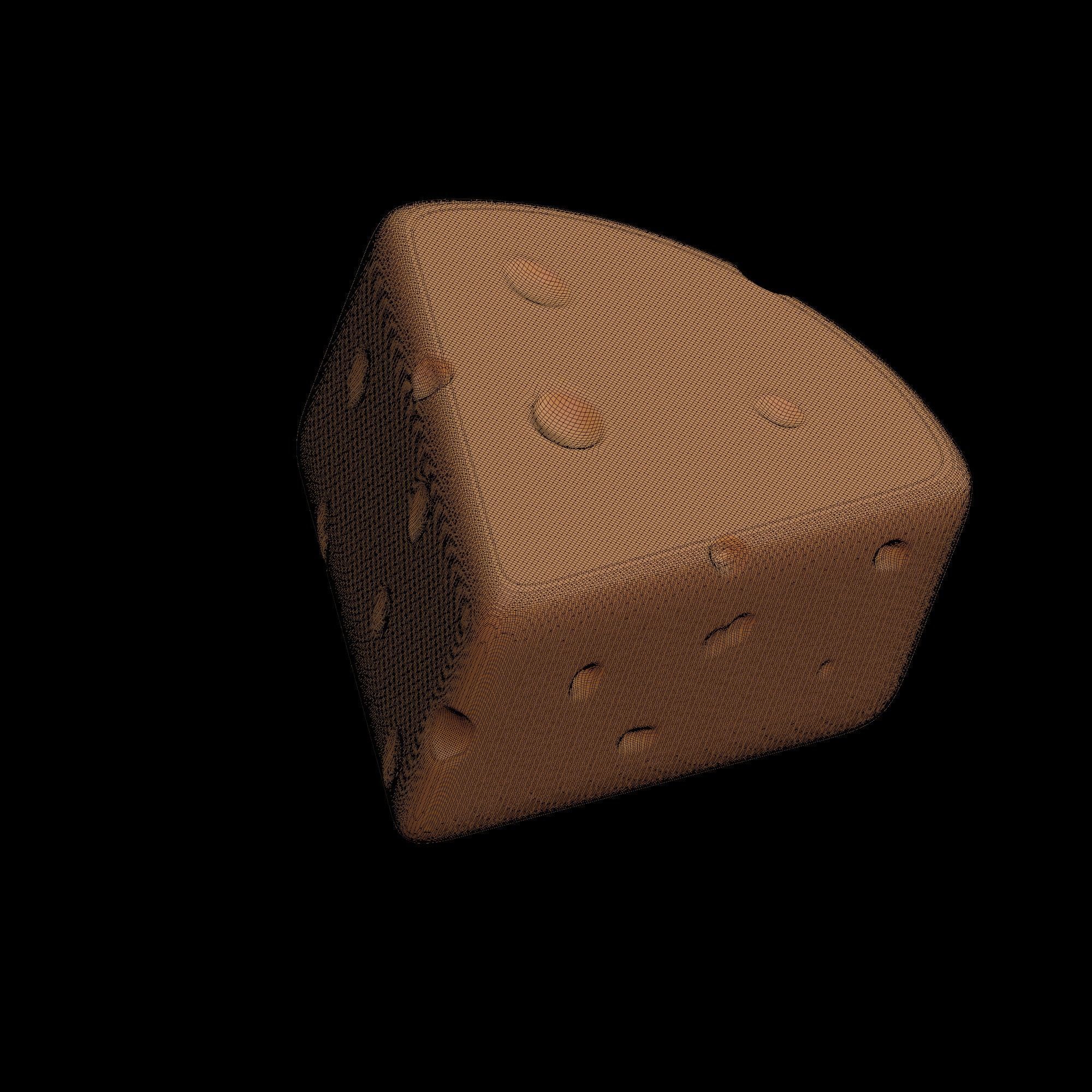Cheese - Stylized Cartoon 3D icon 3D model | CGTrader
