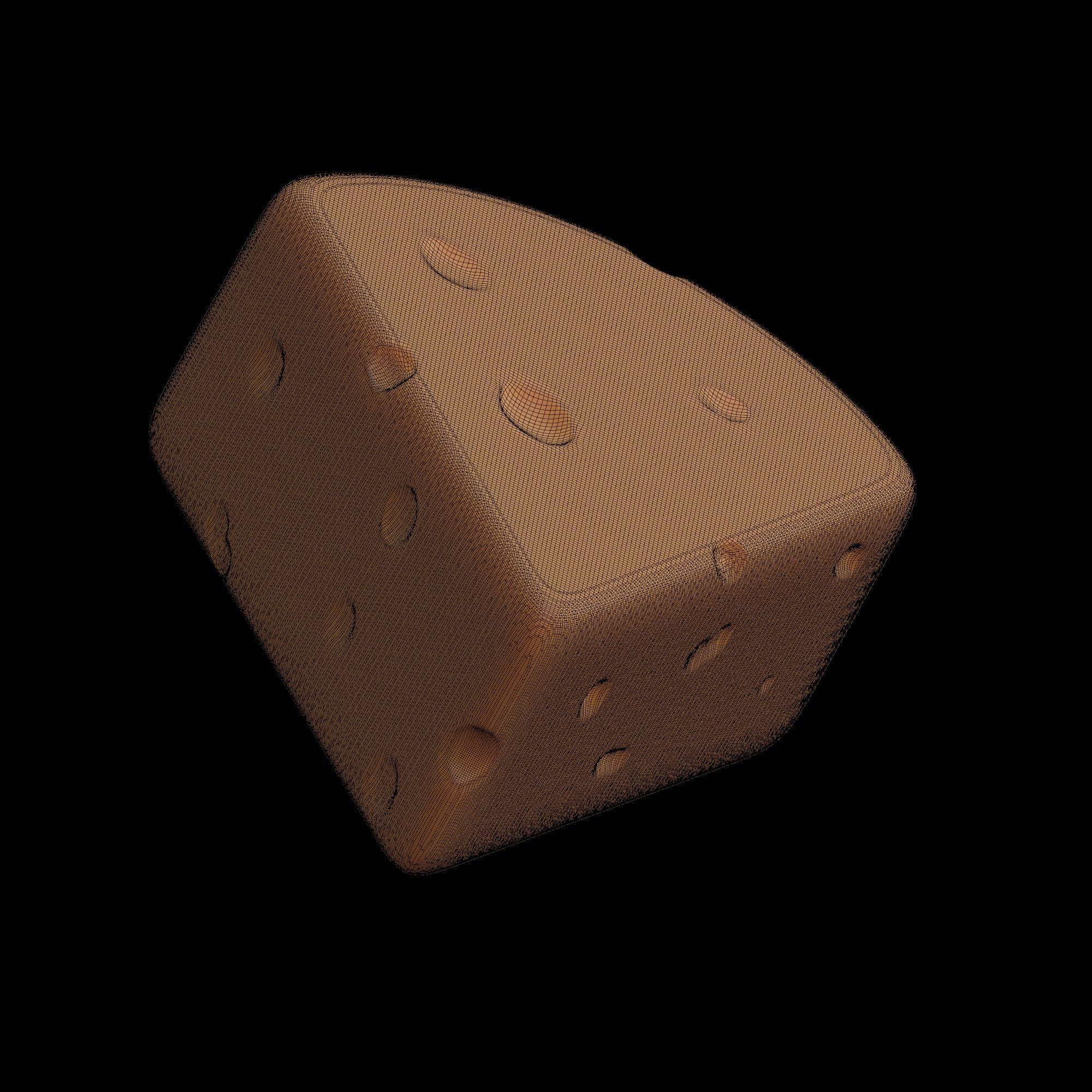 Cheese - Stylized Cartoon 3D icon 3D model | CGTrader