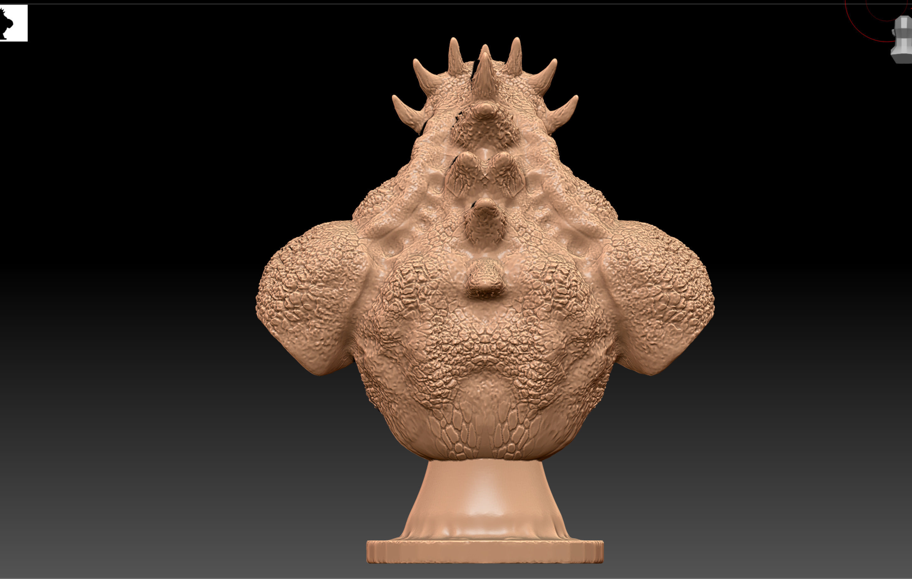 Argonian Behemoth bust Elder Scrolls Online 3D model 3D printable | CGTrader
