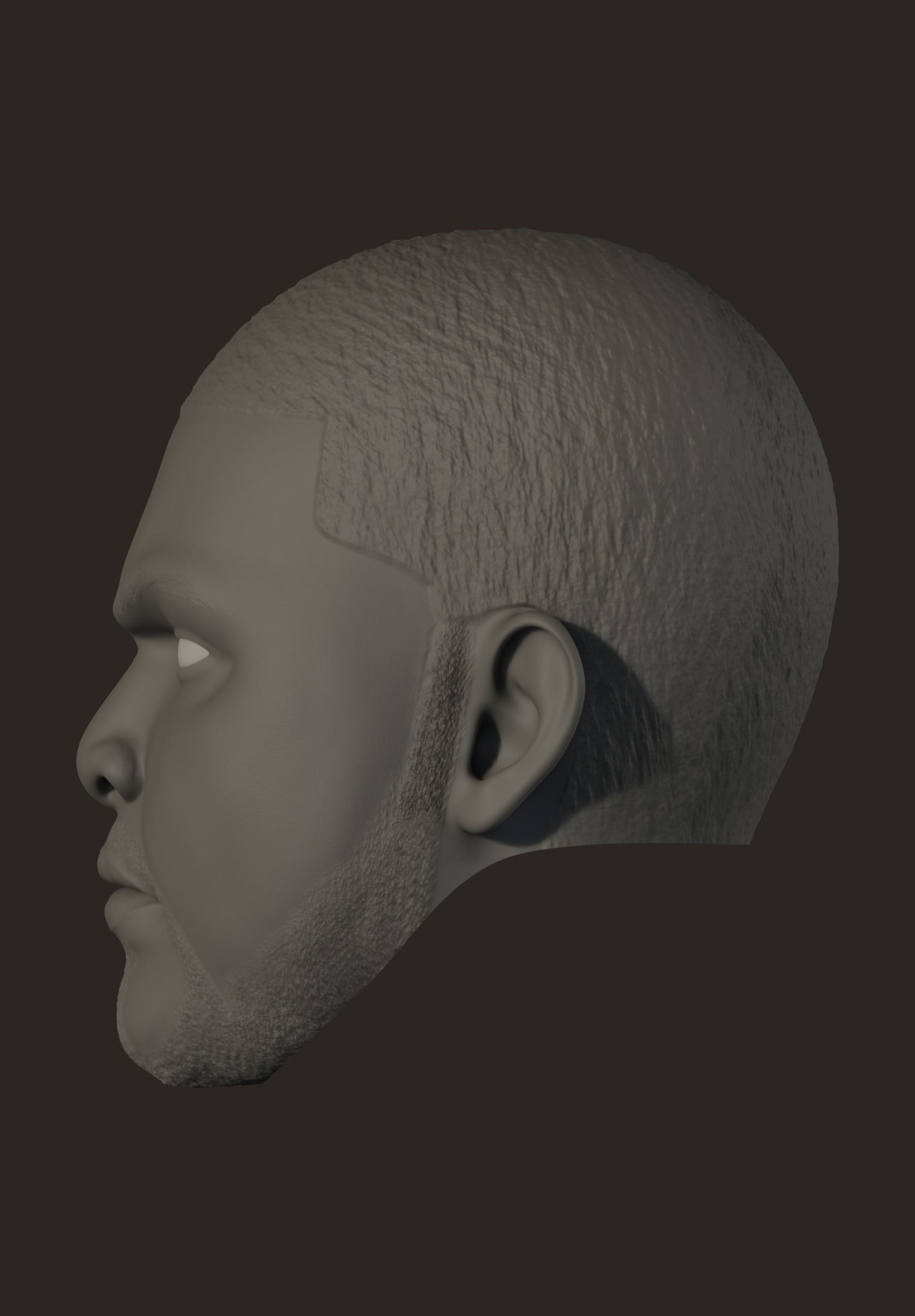 Ice Cube Head Sculpt 3D model 3D printable | CGTrader