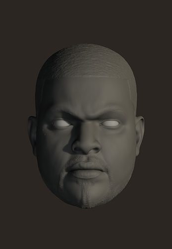 Ice Cube Head Sculpt 3D model 3D printable | CGTrader