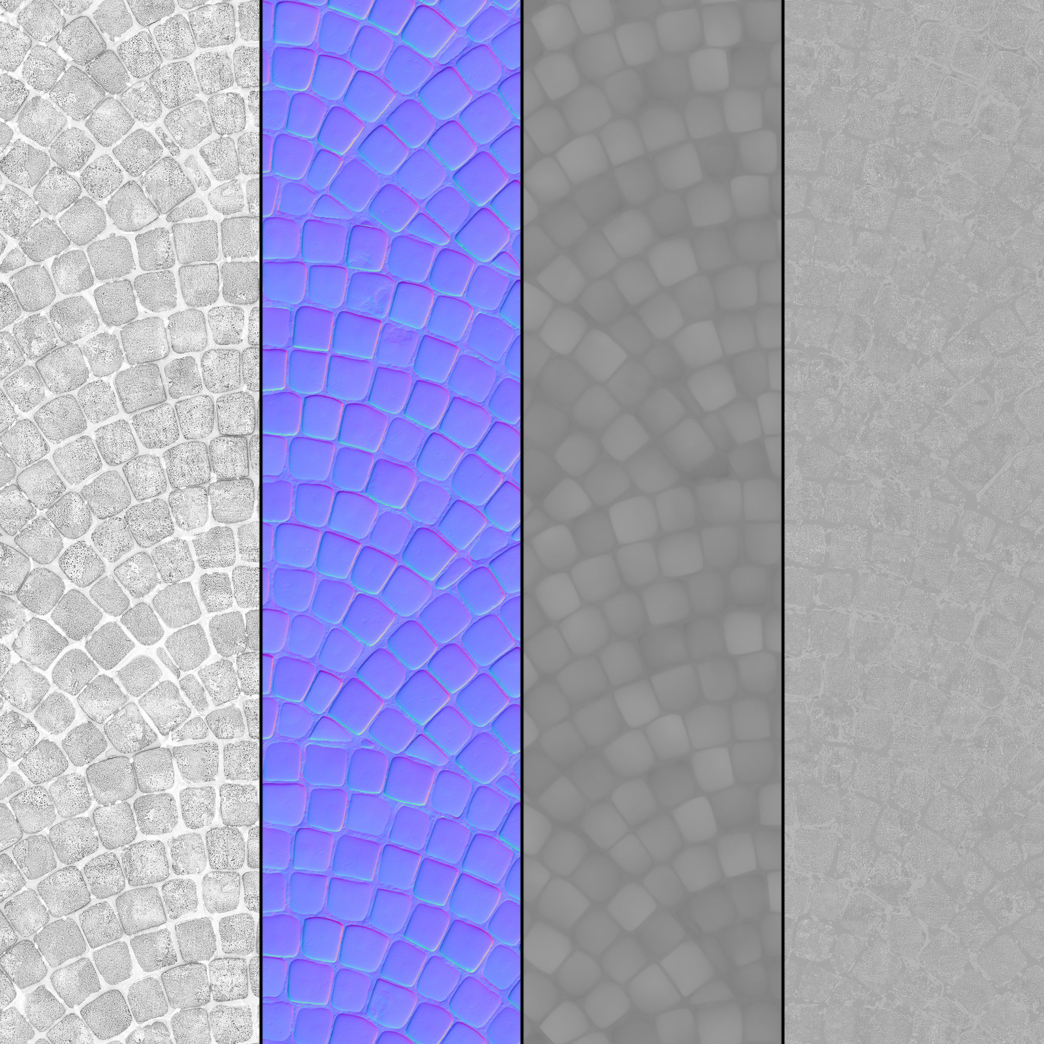 3D model Mrf Pavement Set10 VR / AR / low-poly | CGTrader