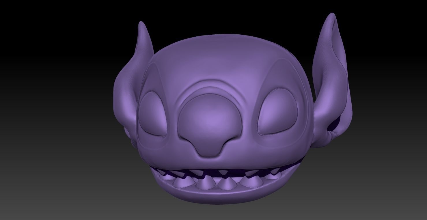 Stitch Head for 3d Printing 3D model 3D printable | CGTrader