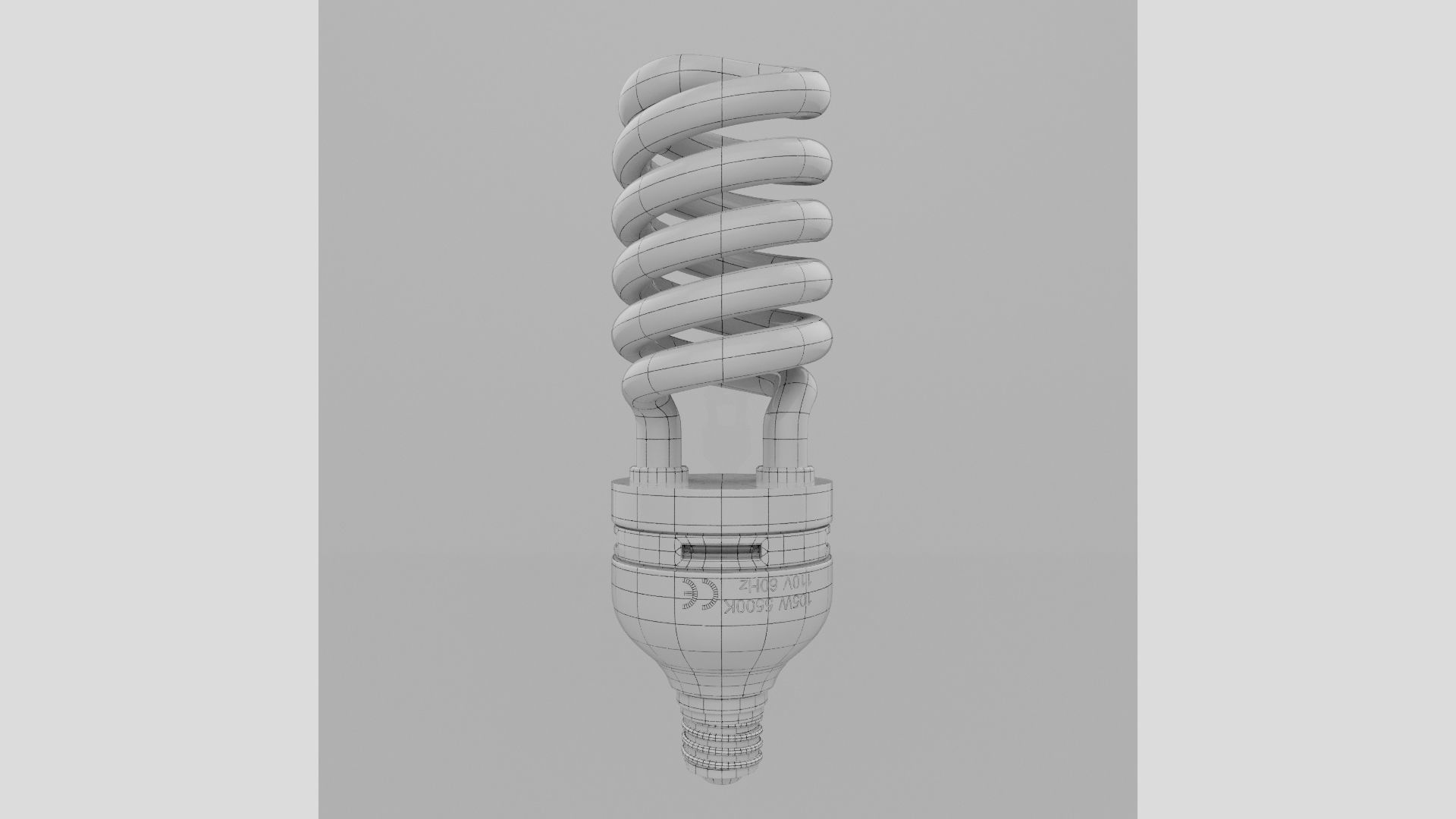 High Poly Studio Light Bulb 3D model | CGTrader