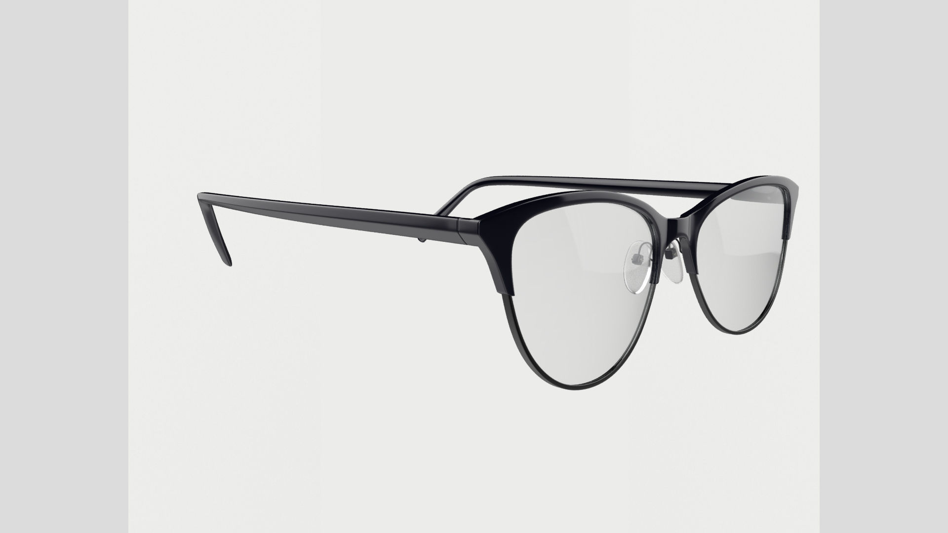 Classic Design Glasses High Poly 3D model | CGTrader