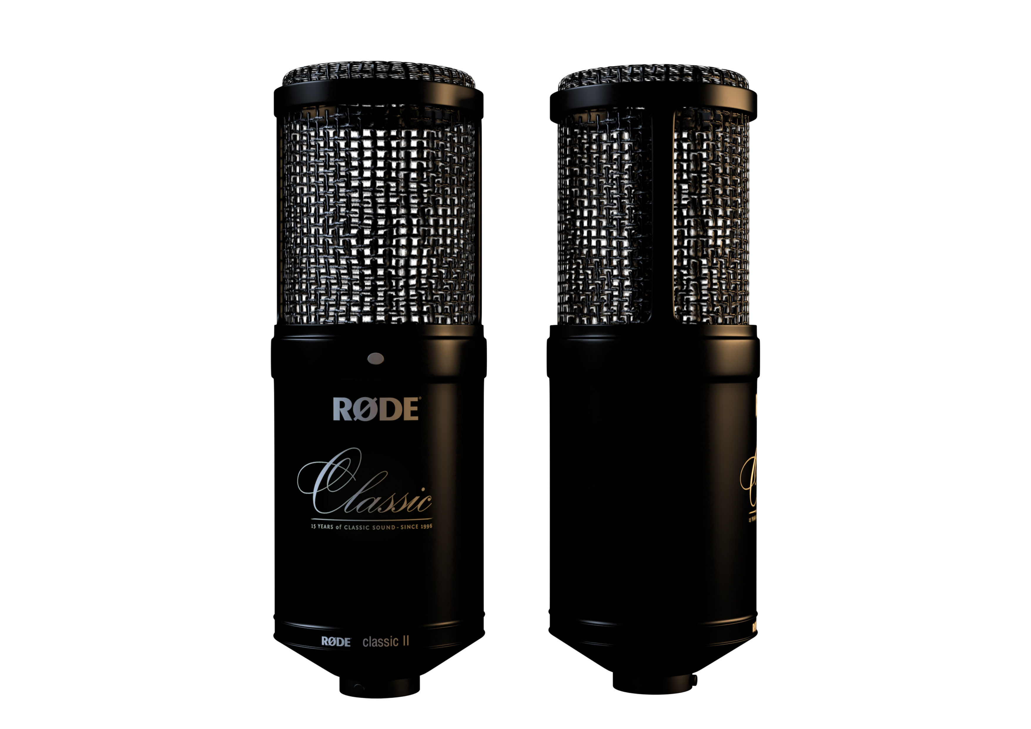 Rode Classic II Limited Edition microphone recording 3D model | CGTrader