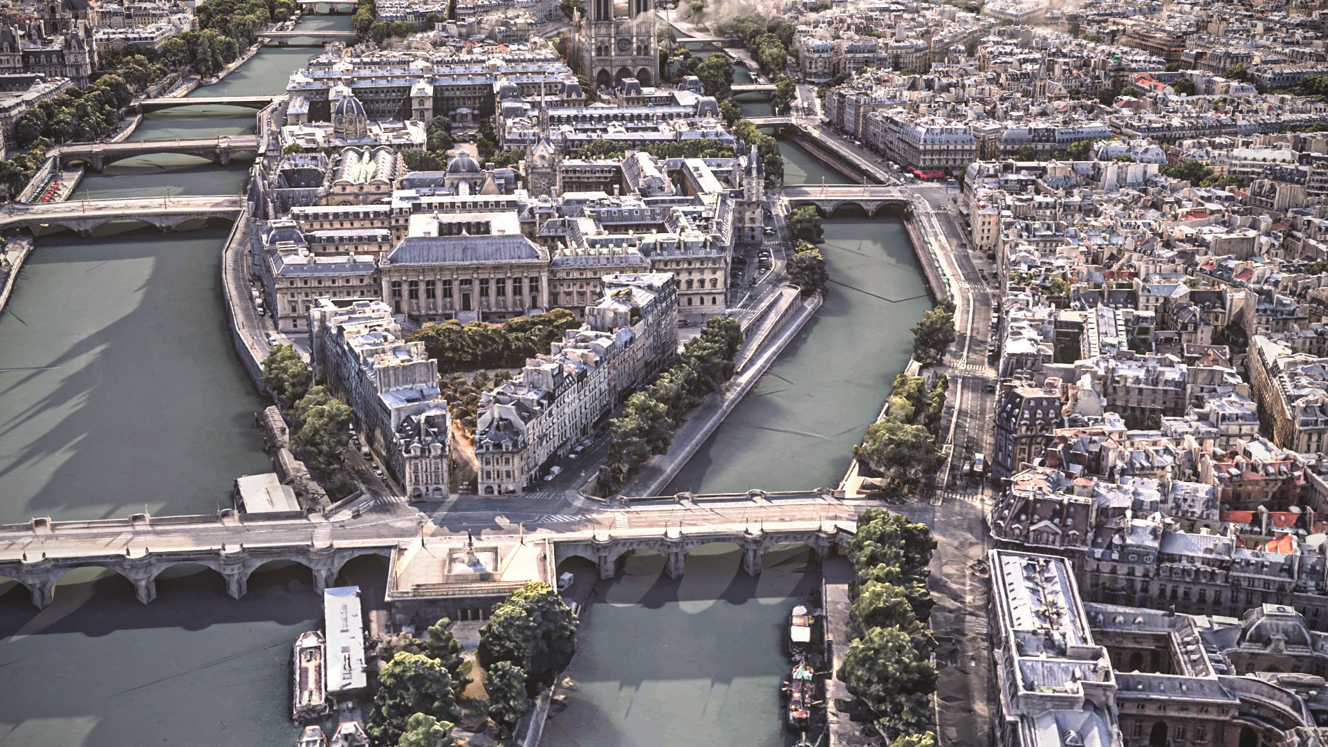 Paris City 3D model | CGTrader