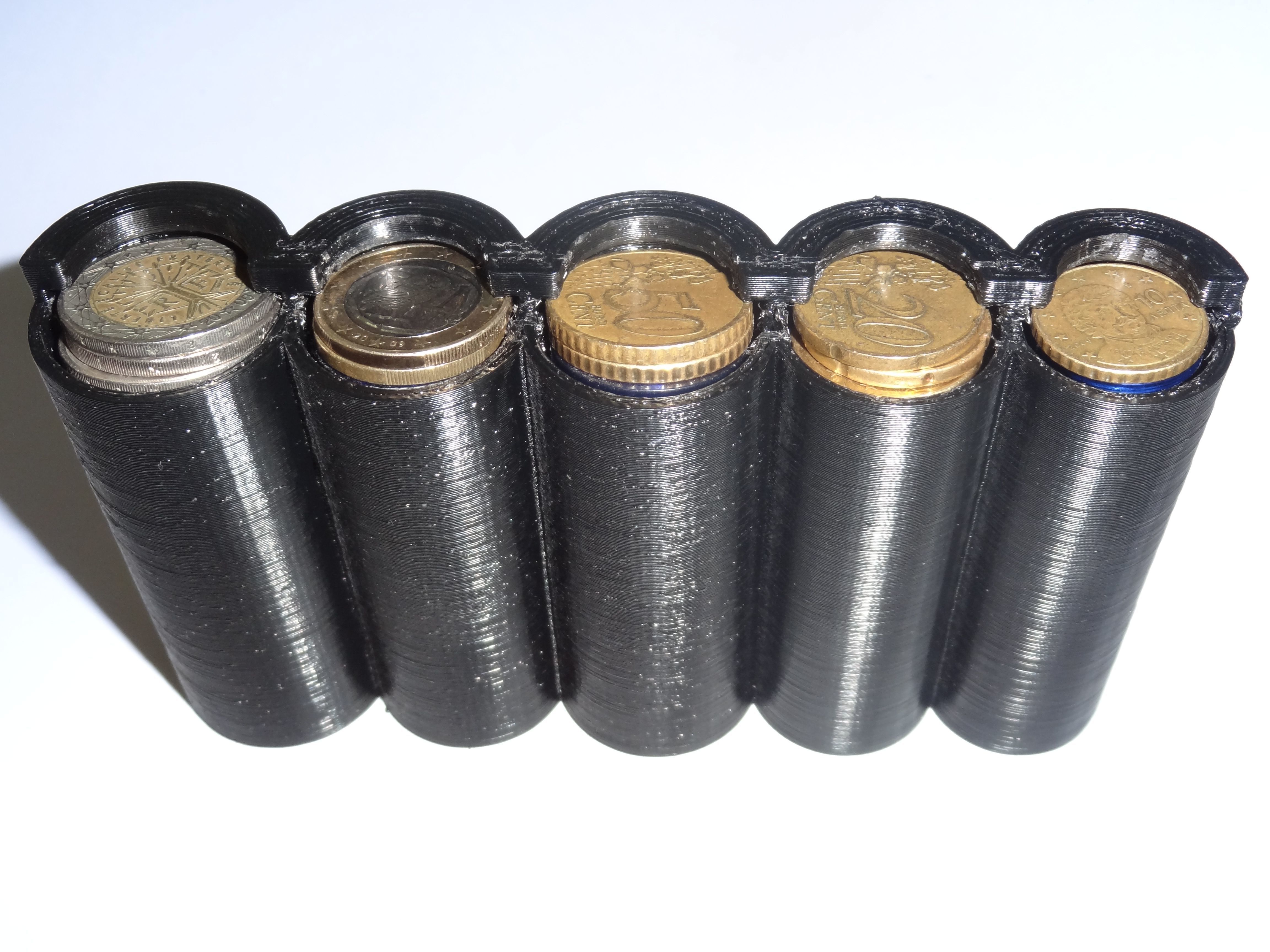 COIN DISPENSER FOR EURO COINS 3D model 3D printable | CGTrader