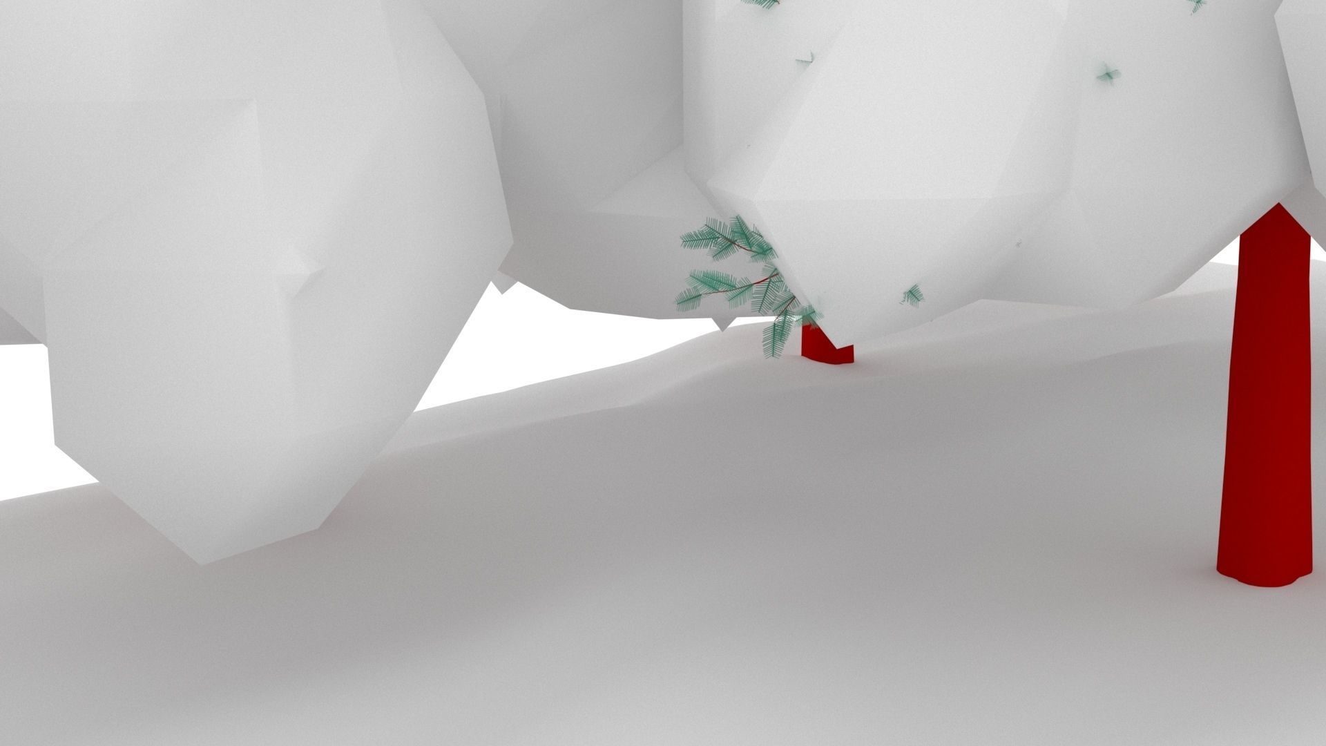 Winter 3D model animated | CGTrader