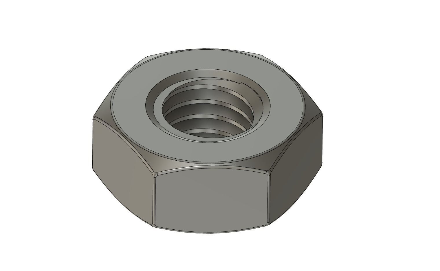 M3 hexagon socket head cap screw and M3 nut free 3D model 3D printable ...