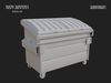 3D model Rusty Dumpster VR / AR / low-poly | CGTrader