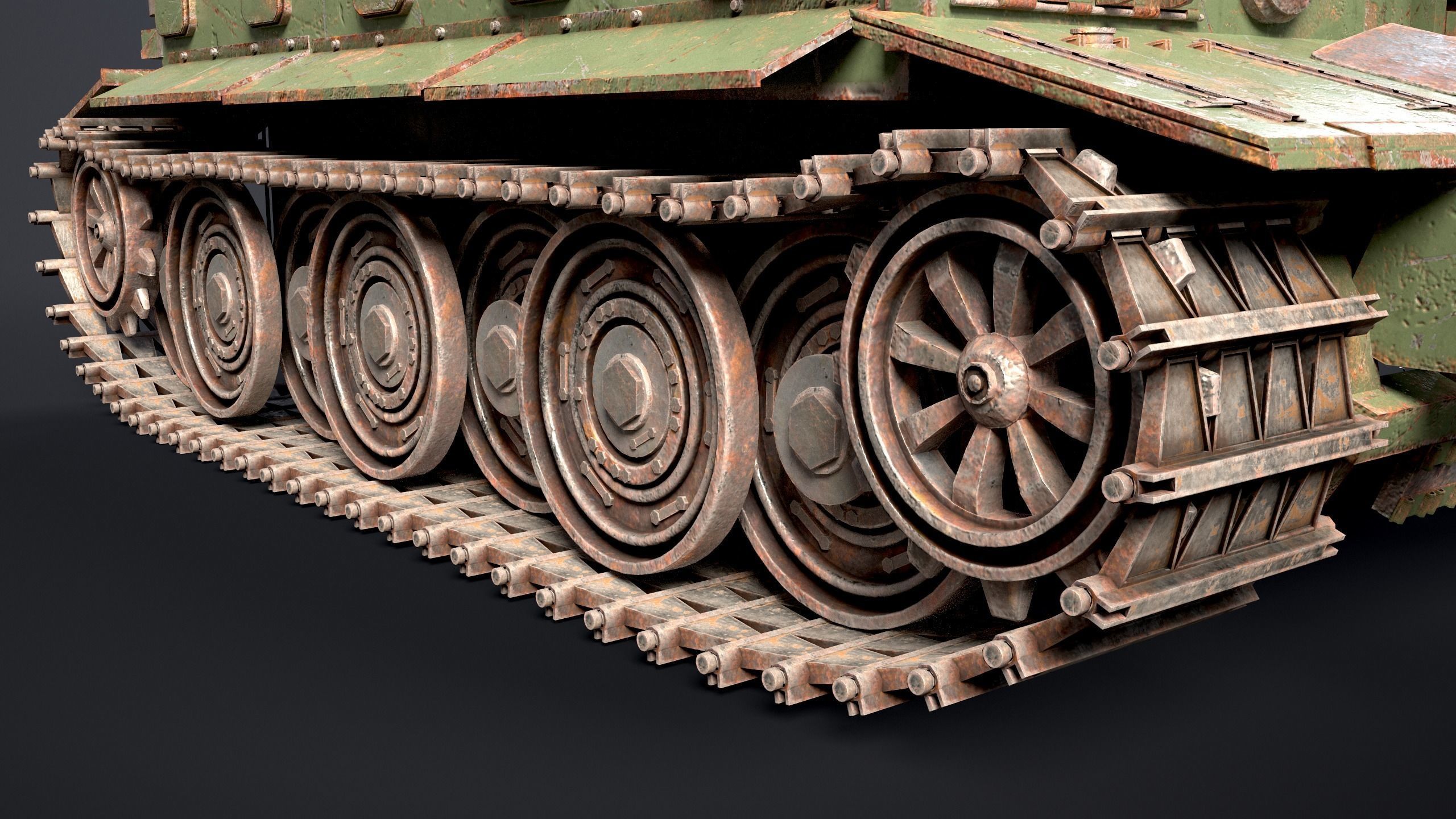 Panzer VI Tiger I - WW2 German heavy Tank 3D model 3D model | CGTrader