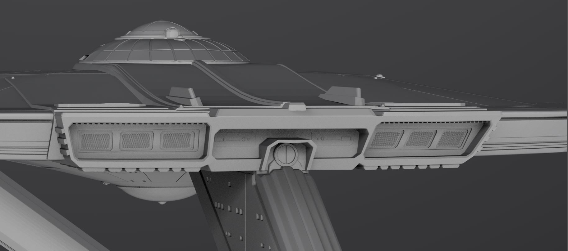 SNW Discovery Enterprise Scale model 3D model 3D printable | CGTrader